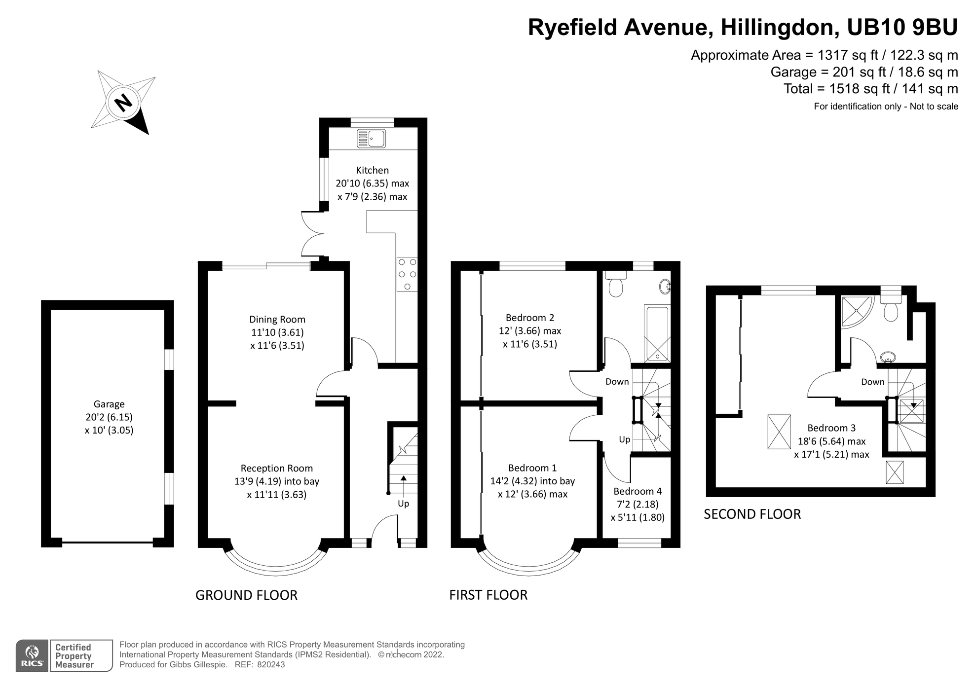 Ryefield Avenue, Hillingdon UB10, 4 bedroom end terrace house for sale ...