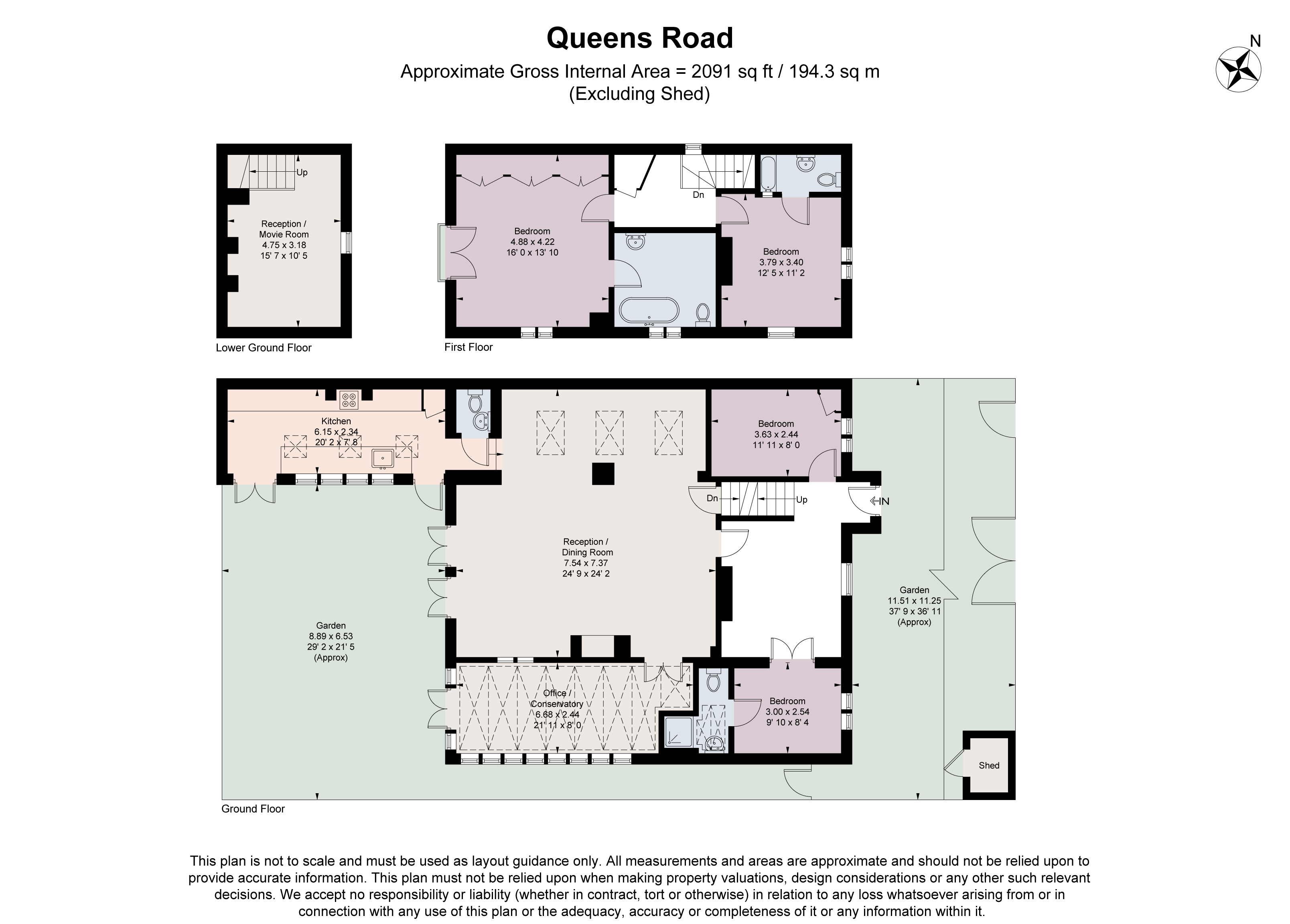Free property report 52a, Queens Road, London, SW14 8PJ - Chimnie