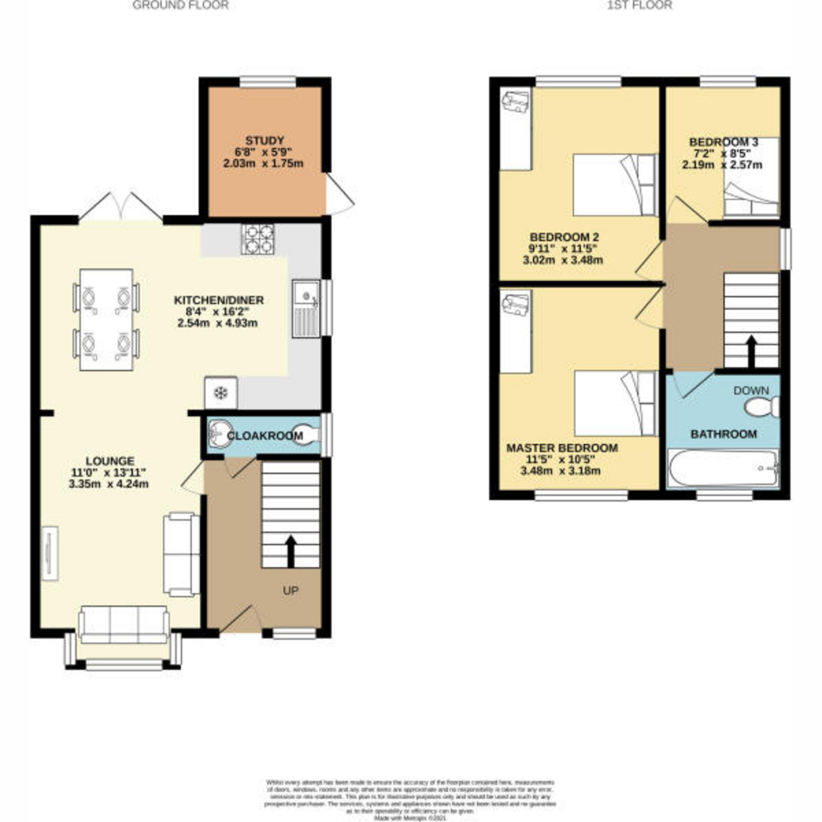 Buckingham Road, Bletchley MK3, 3 bedroom semi-detached house for sale ...