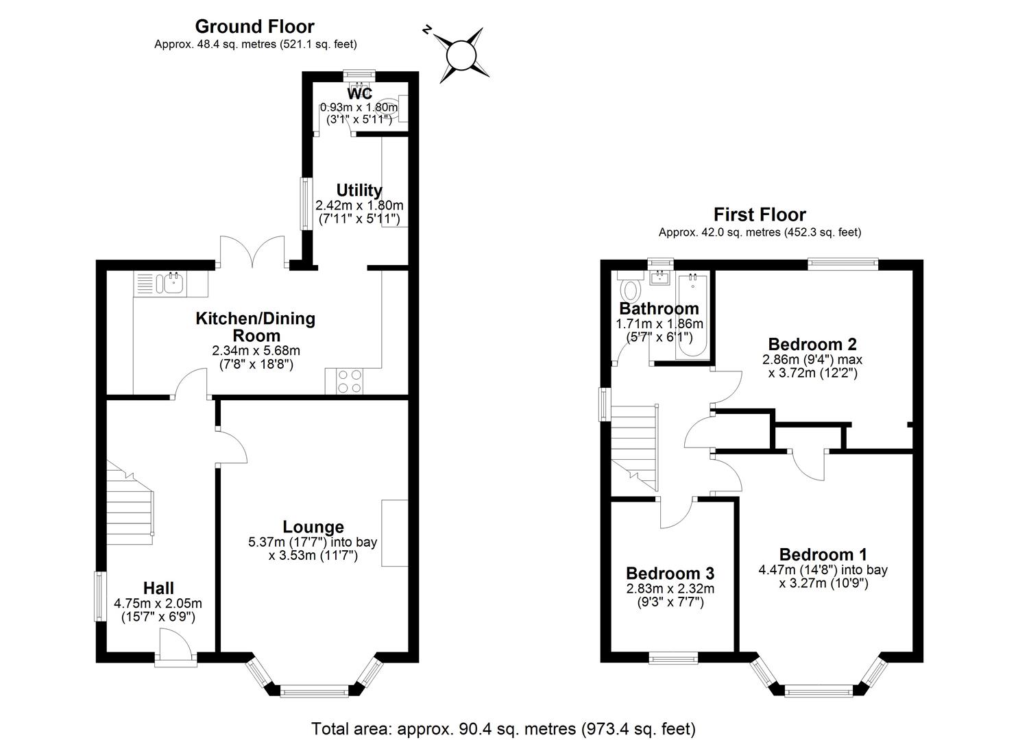 Poplars Avenue Warrington Wa2 3 Bedroom End Terrace House For Sale