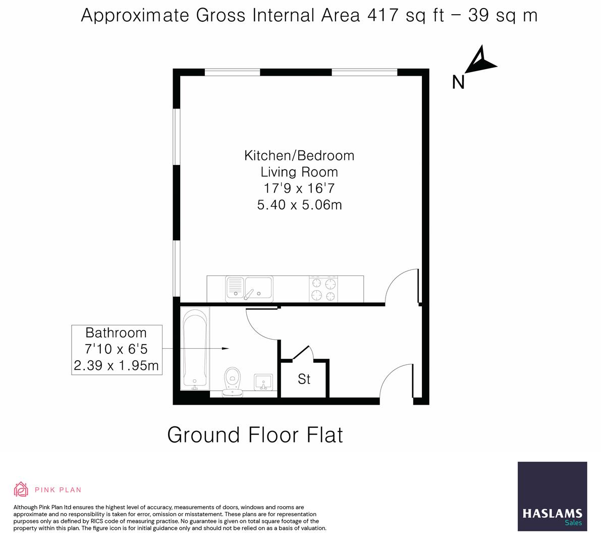 Flat 8 Cadogan House, Rose Kiln Lane, Reading RG2, studio for sale ...