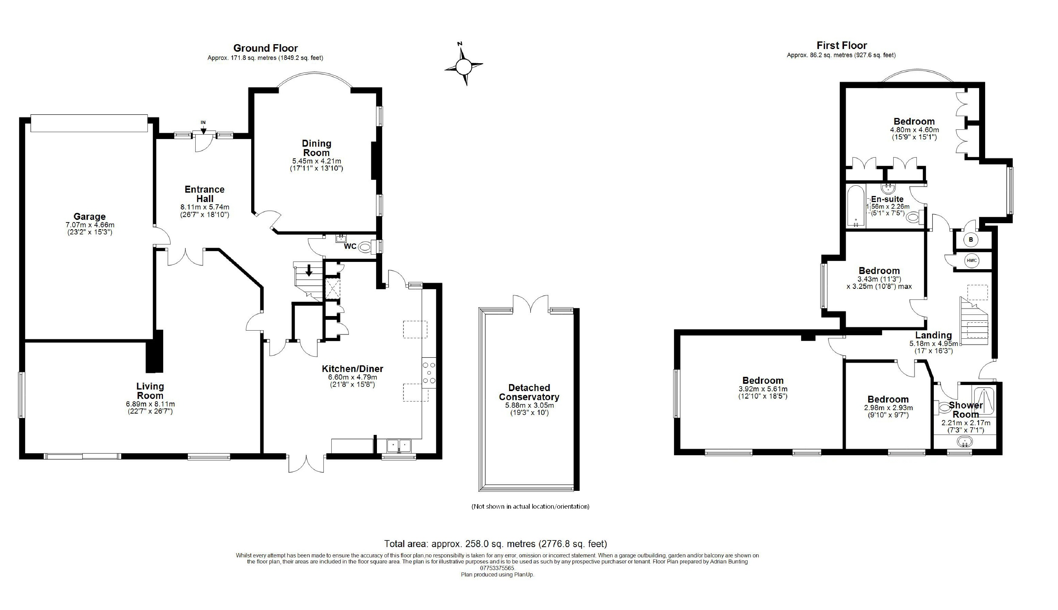 4 bed detached house for sale in The Ridgeway, Northaw, Hertfordshire ...