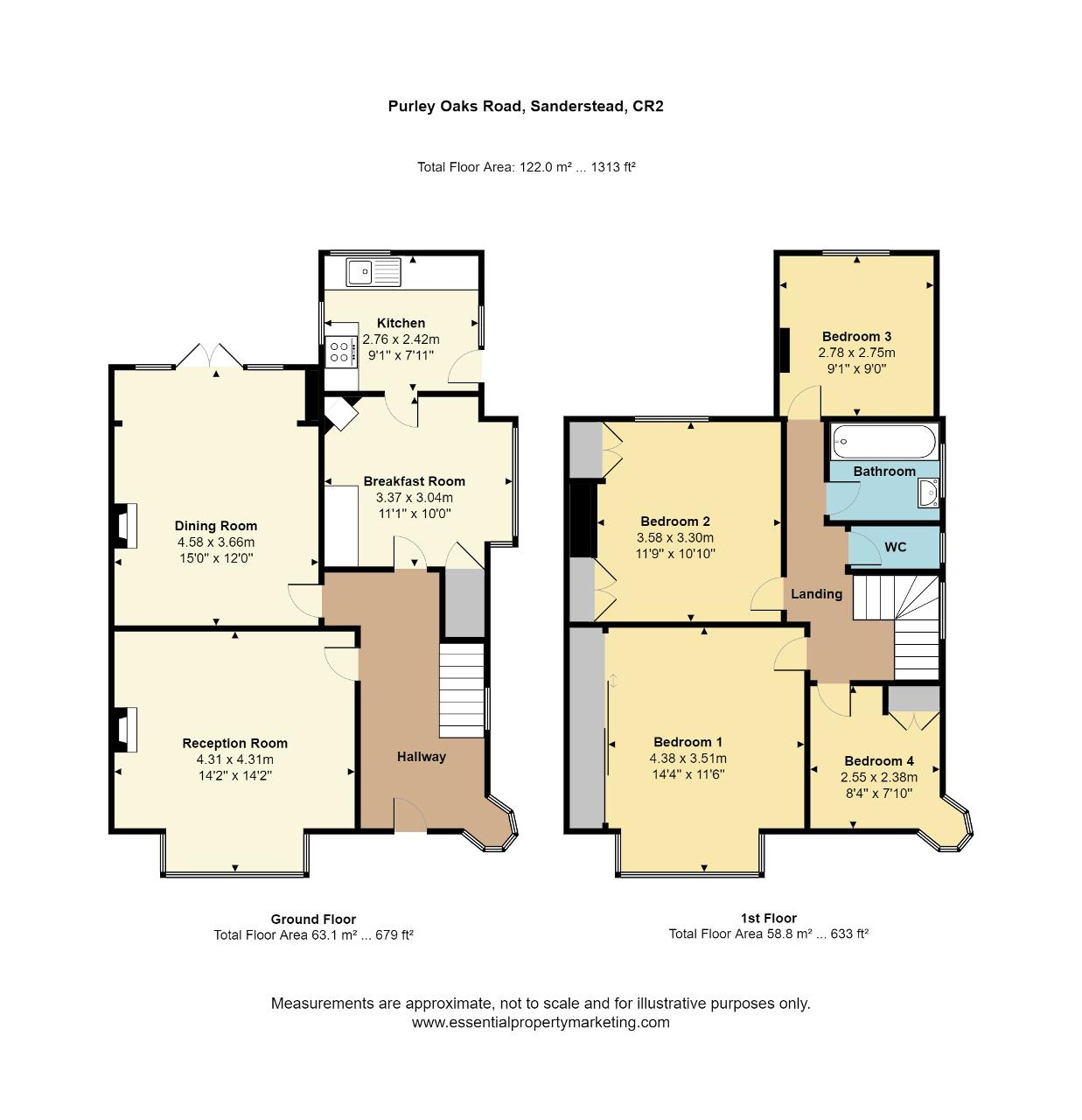 Purley Oaks Road, Sanderstead CR2, 4 bedroom semi-detached house for sale - 64272911 | PrimeLocation