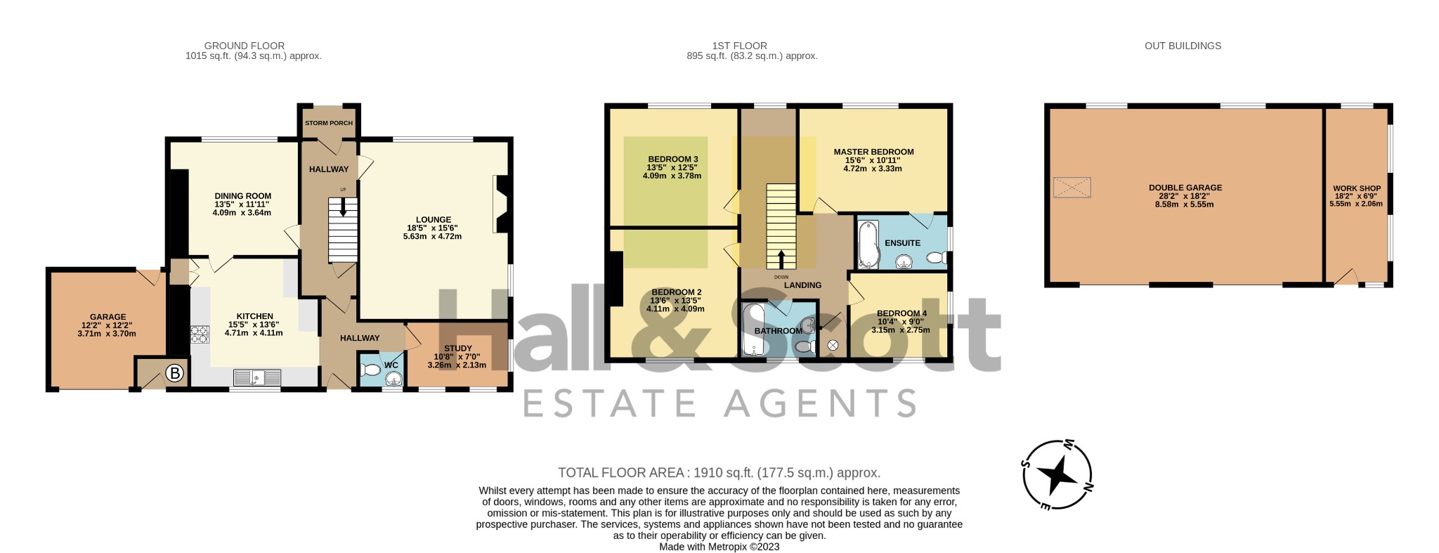 Free property report Cottles Farm, Marsh Green, Exeter, EX5 2EX - Chimnie