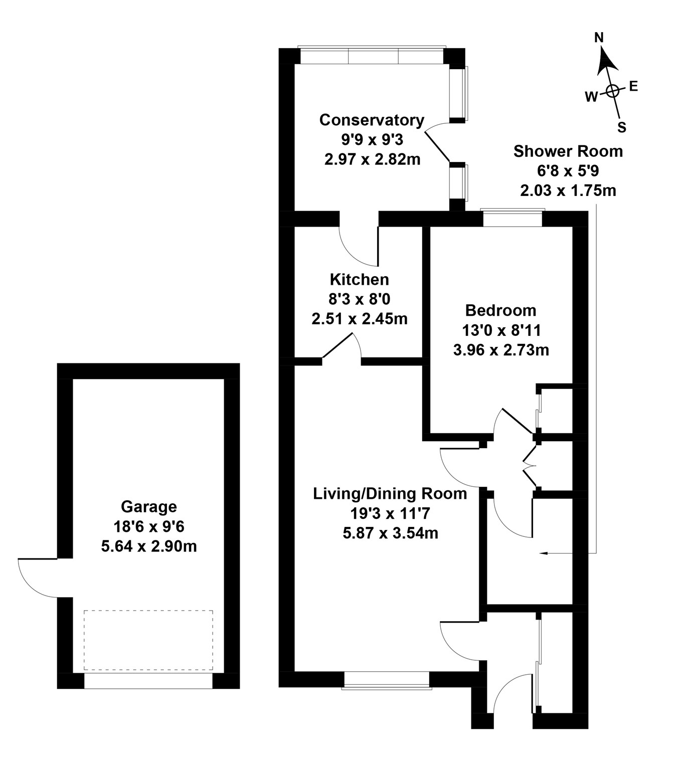 1 bed semi-detached bungalow for sale in Parrotshot, Duddingston ...