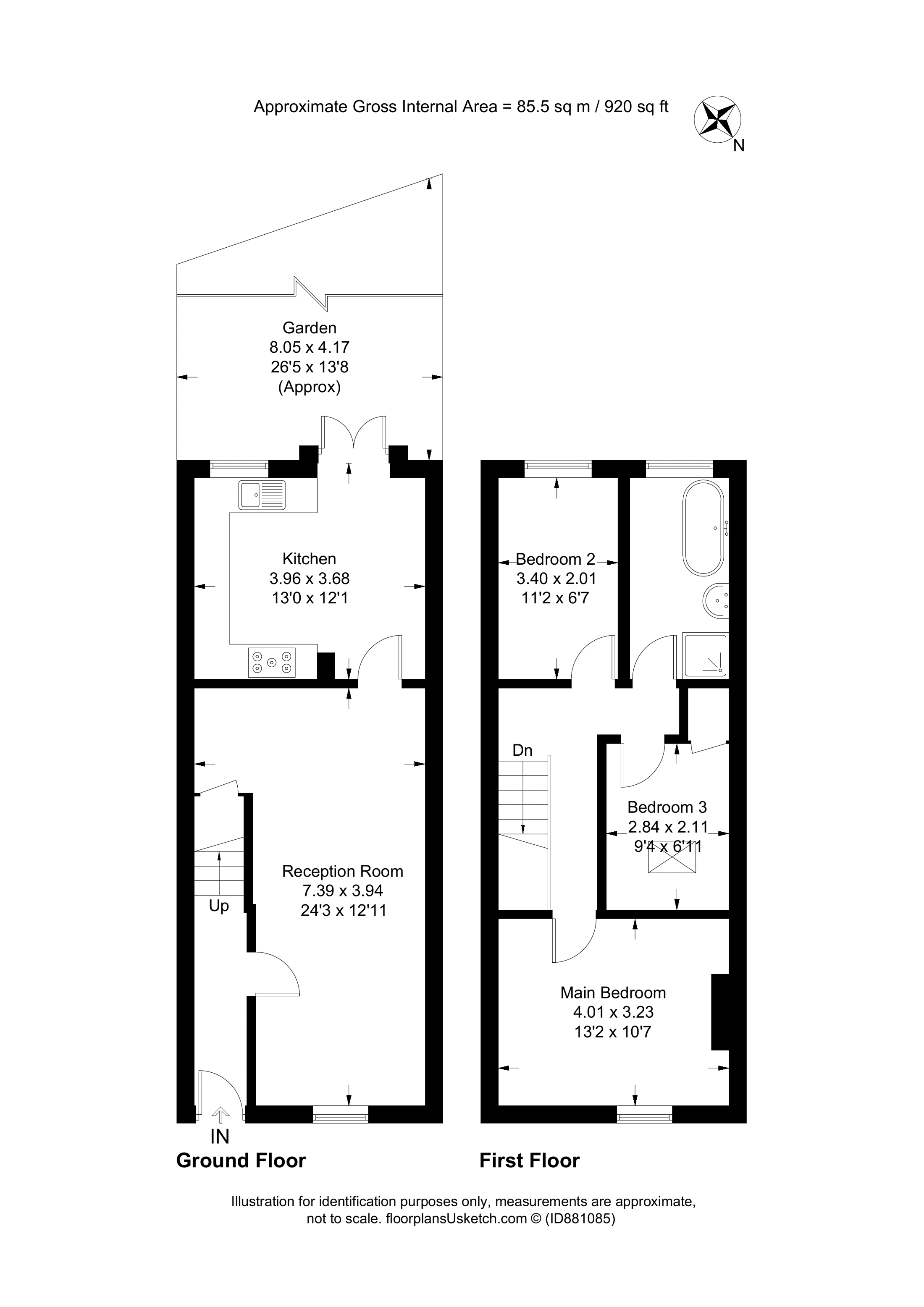 Latchmere Road, Battersea, London SW11, 3 bedroom terraced house for ...