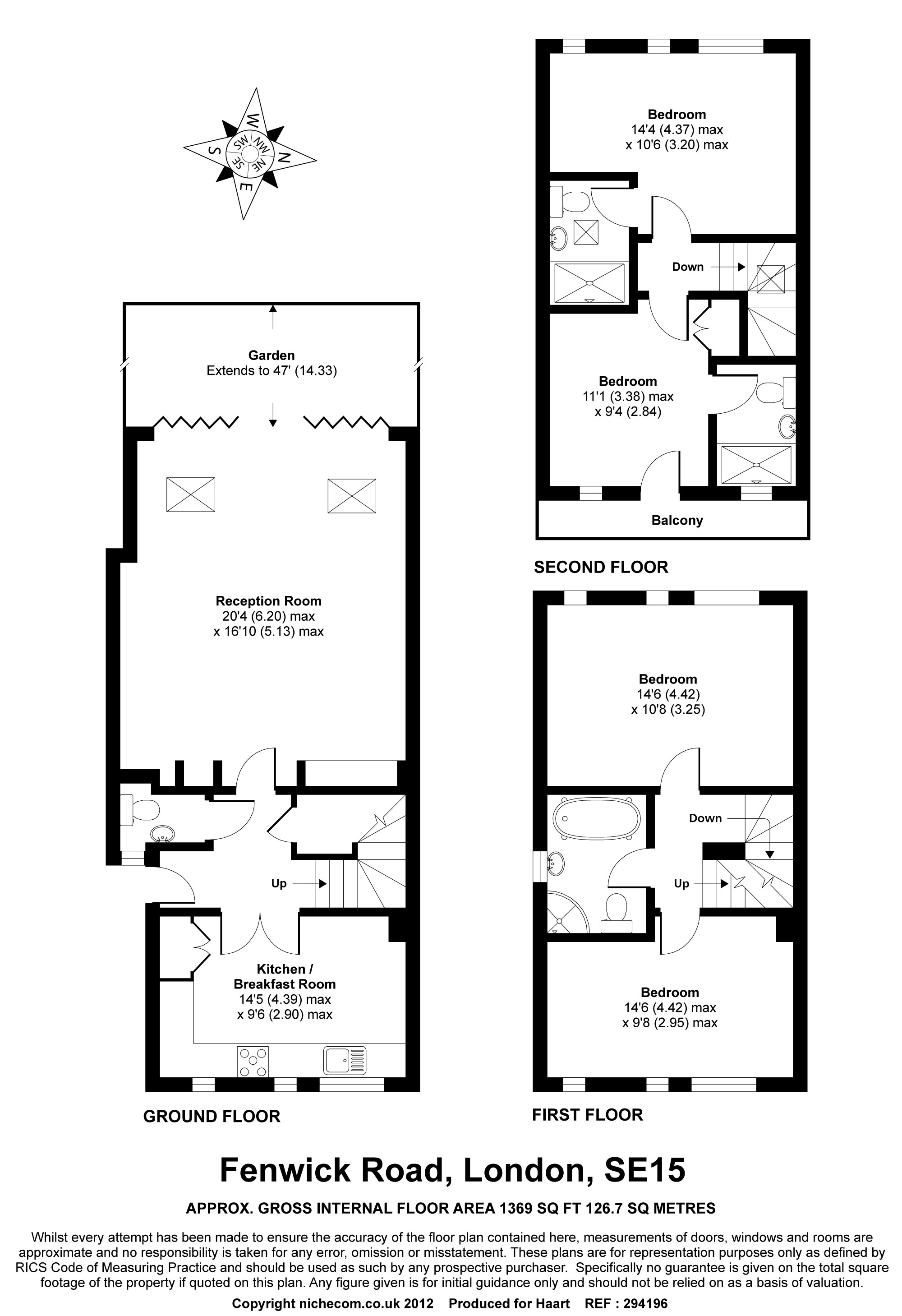 Free property report 3 Fenwick Road, London, SE15 4HS - Chimnie