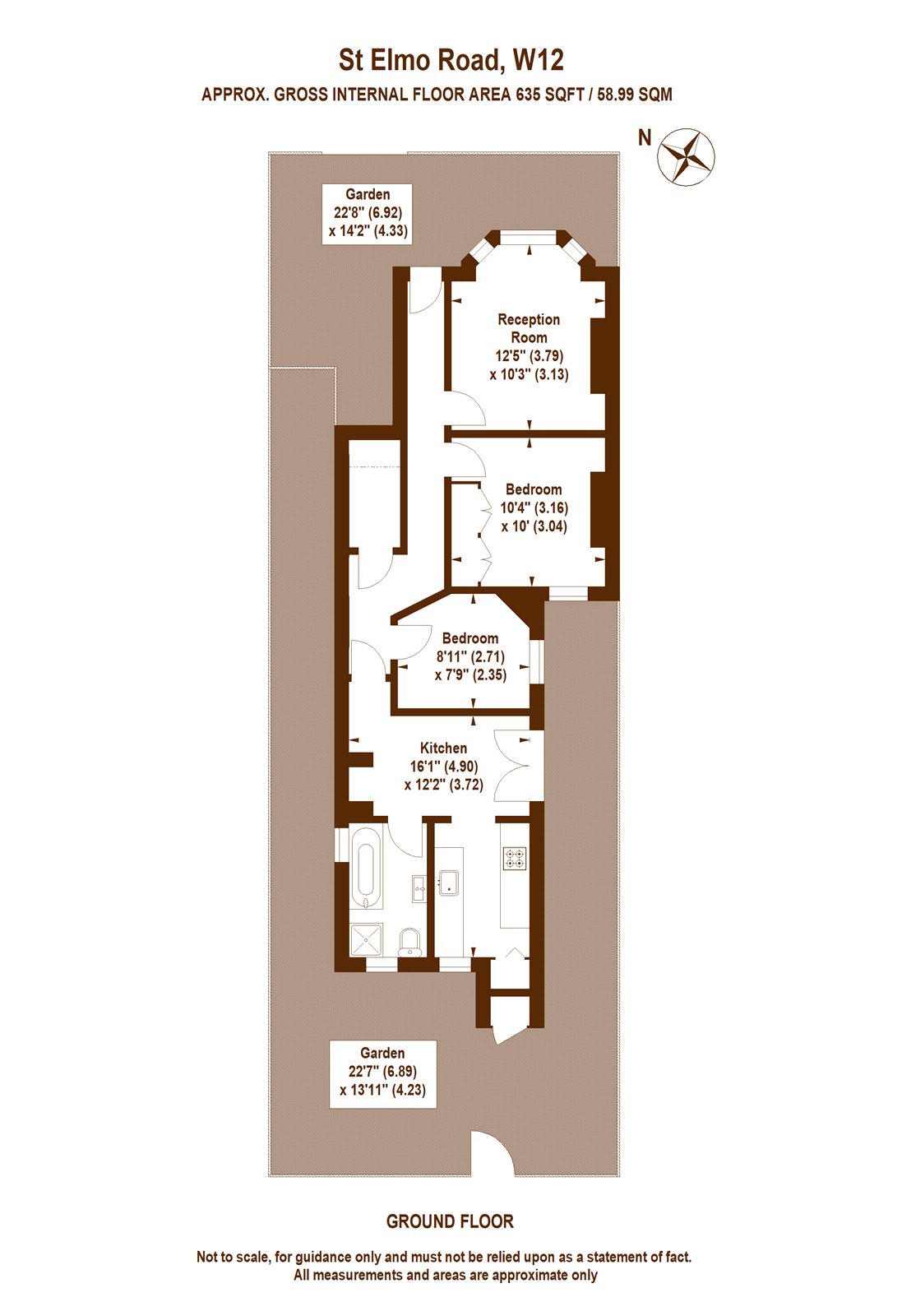St. Elmo Road, London W12, 2 bedroom maisonette for sale - 61586407 ...