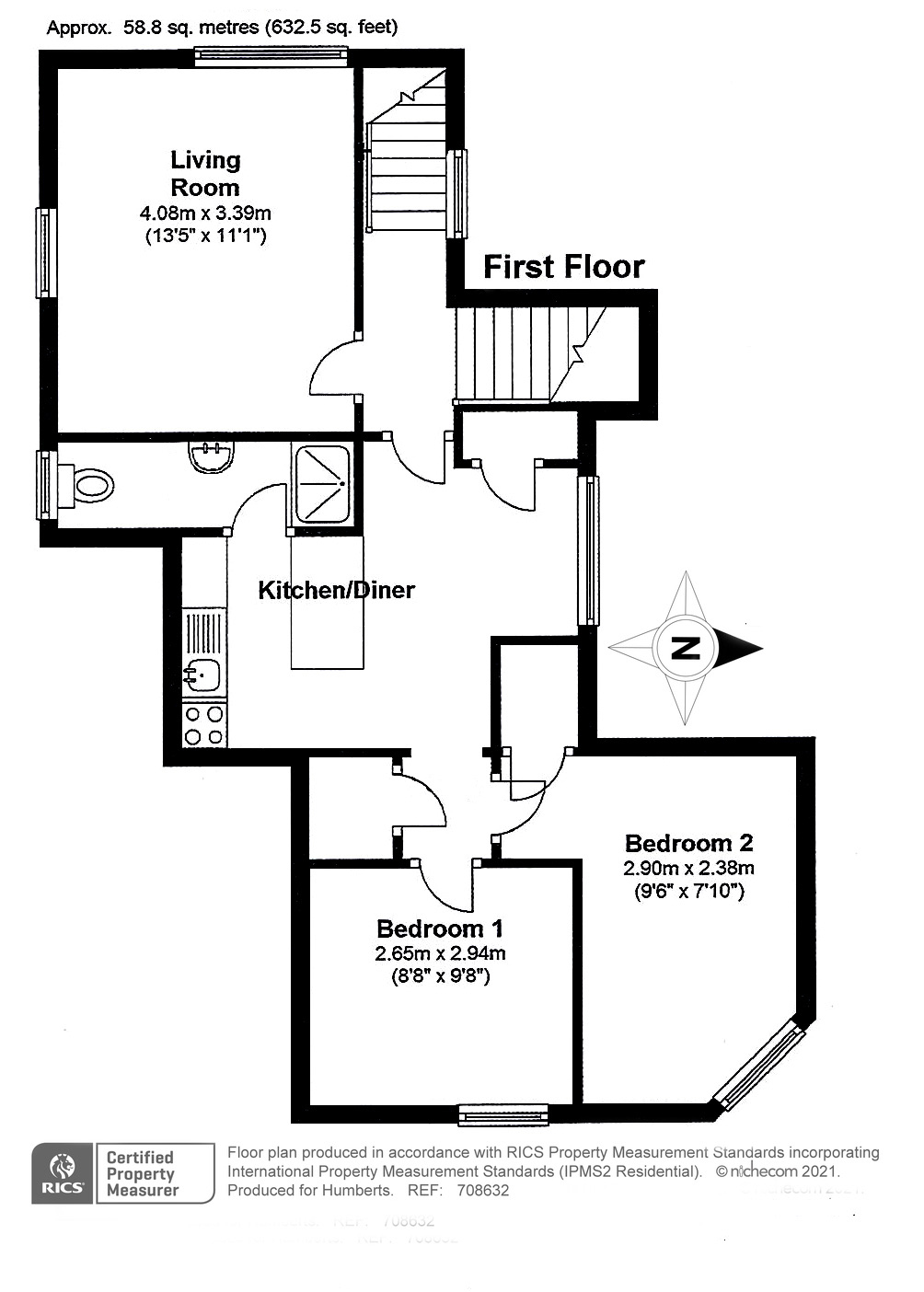 Lewes Road, Forest Row, East Sussex RH18, 2 bedroom flat to rent ...