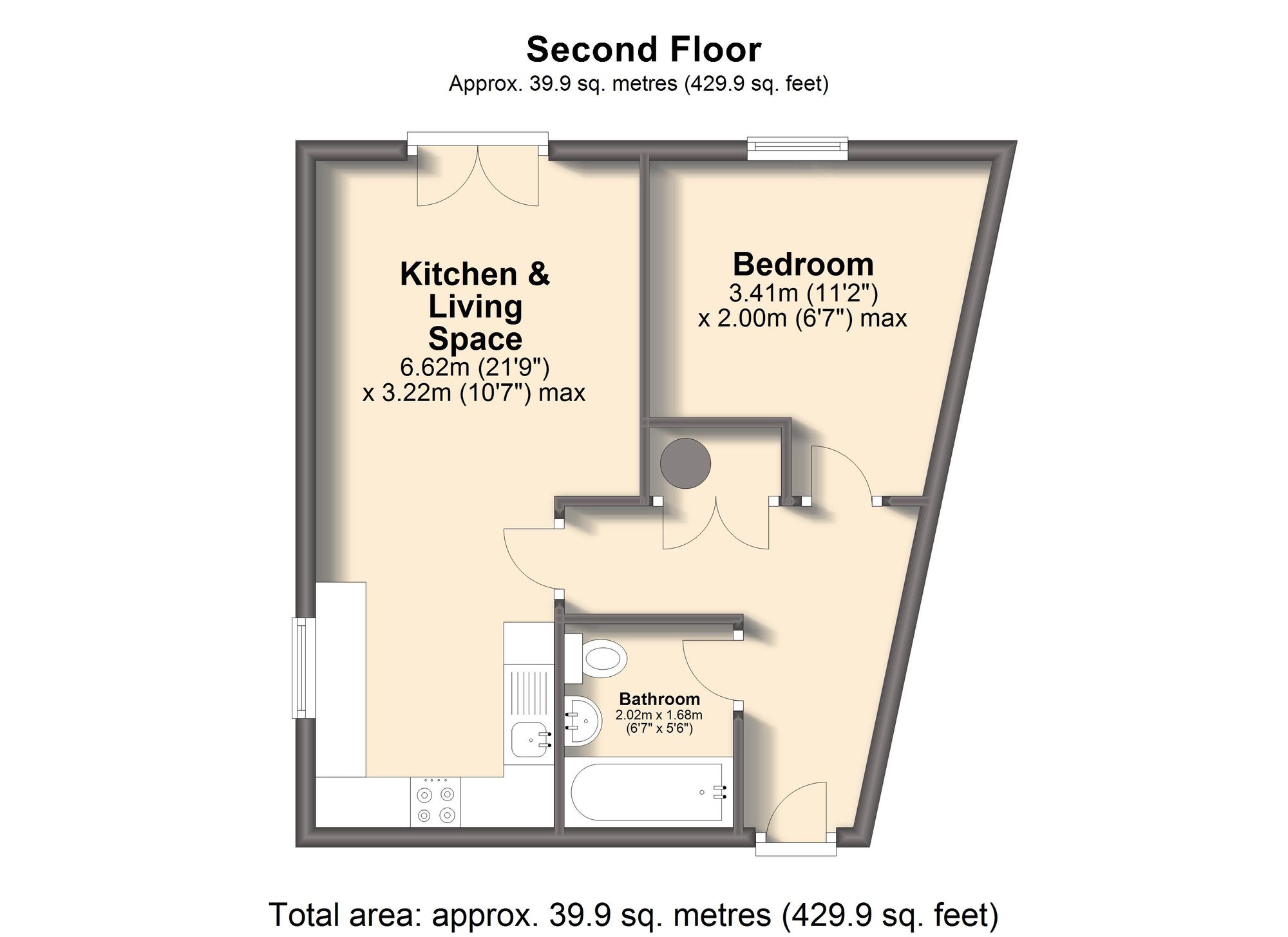 Cuthbert Cooper Place, Sheffield S9, 1 bedroom flat to rent - 64289546 ...