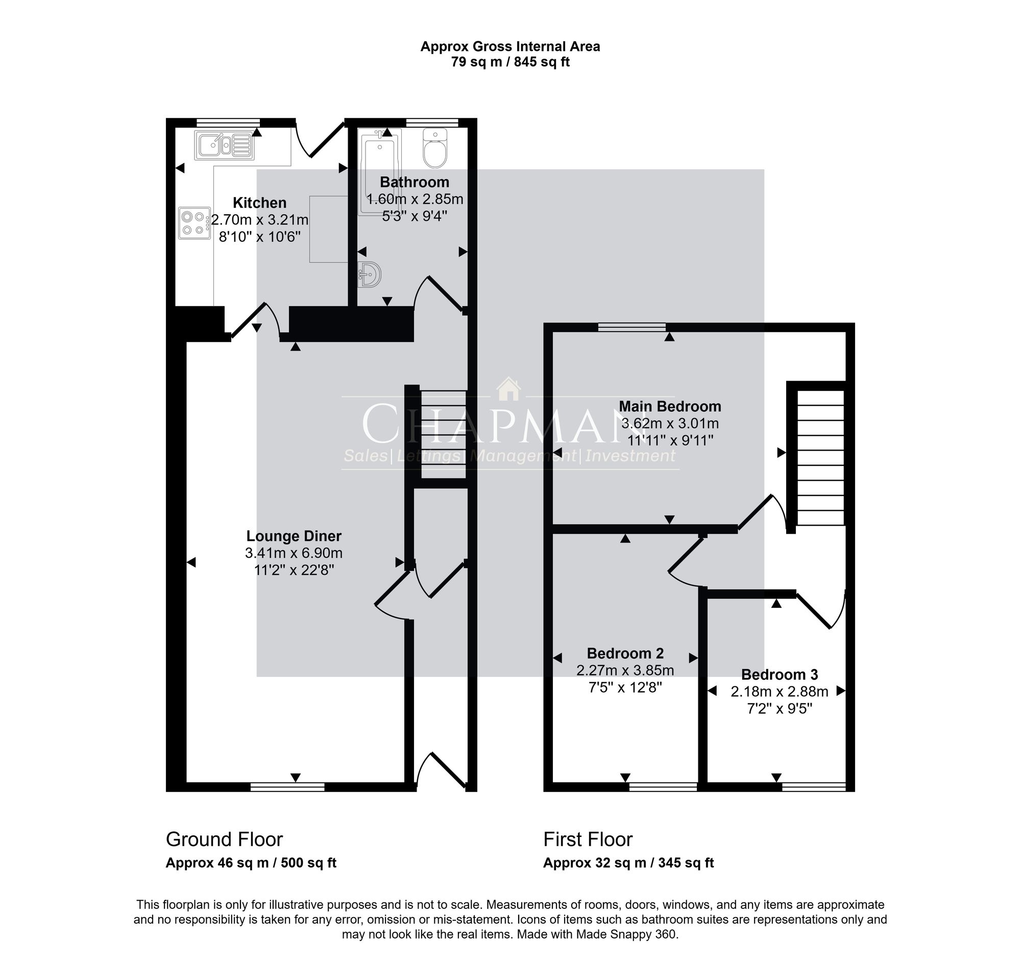 Hillside Terrace, Wattstown CF39, 3 bedroom terraced house for sale ...