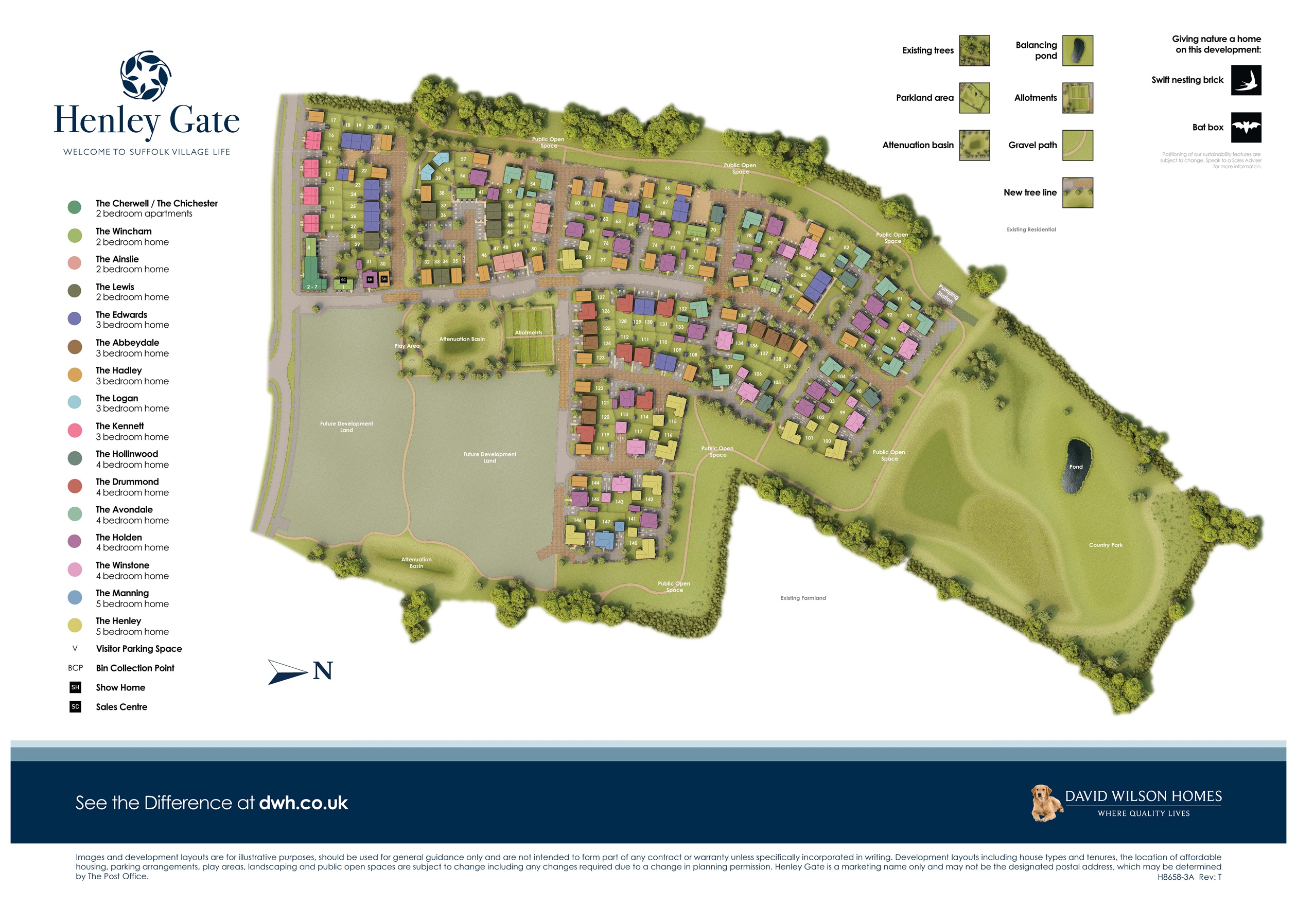 "Henley" at Oxlip Boulevard, Ipswich IP1, 5 bedroom detached house for ...