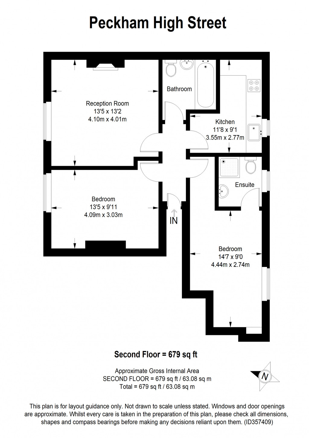 2 bed flat for sale in Peckham High Street, London SE15 - Zoopla
