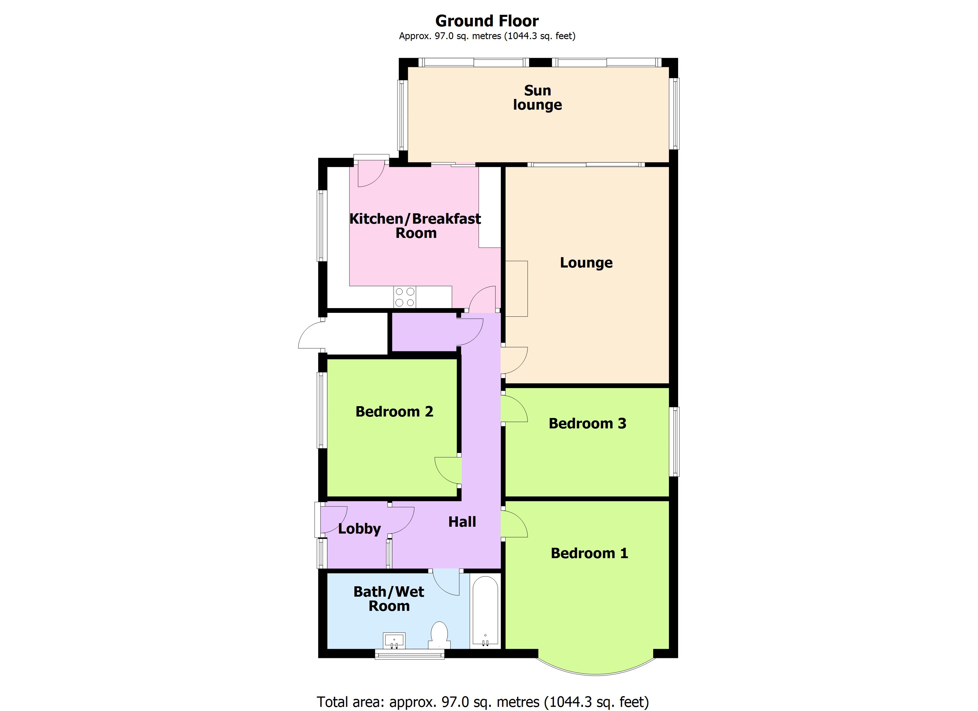 3 bed detached bungalow for sale in Yelverton Avenue, Hythe SO45 - Zoopla