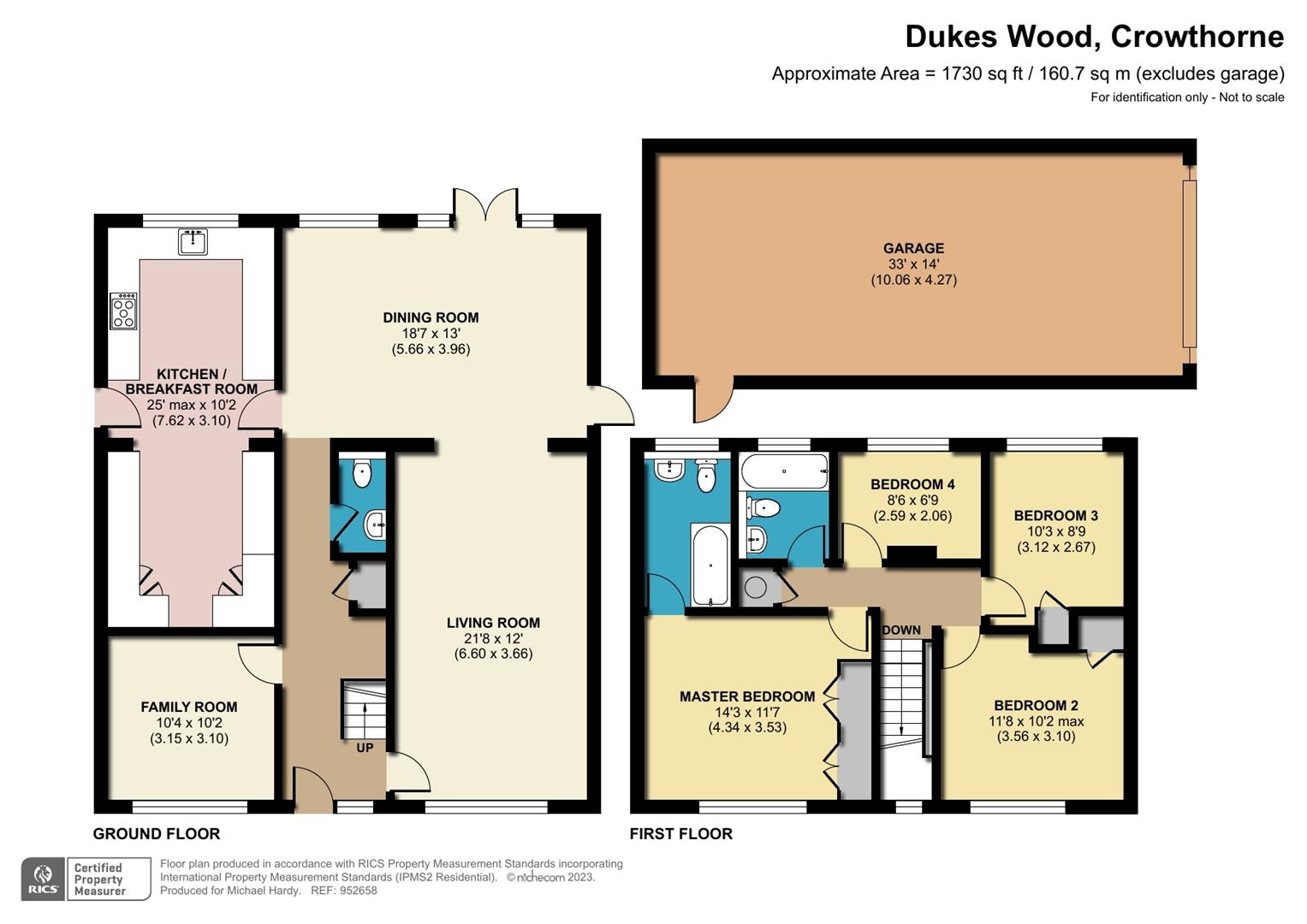 Dukes Wood Crowthorne, Berkshire RG45, 4 bedroom detached house for ...