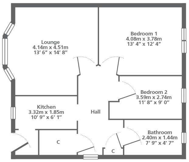 Free property report 282, Ruchazie Road, Glasgow, G32 6PJ - Chimnie
