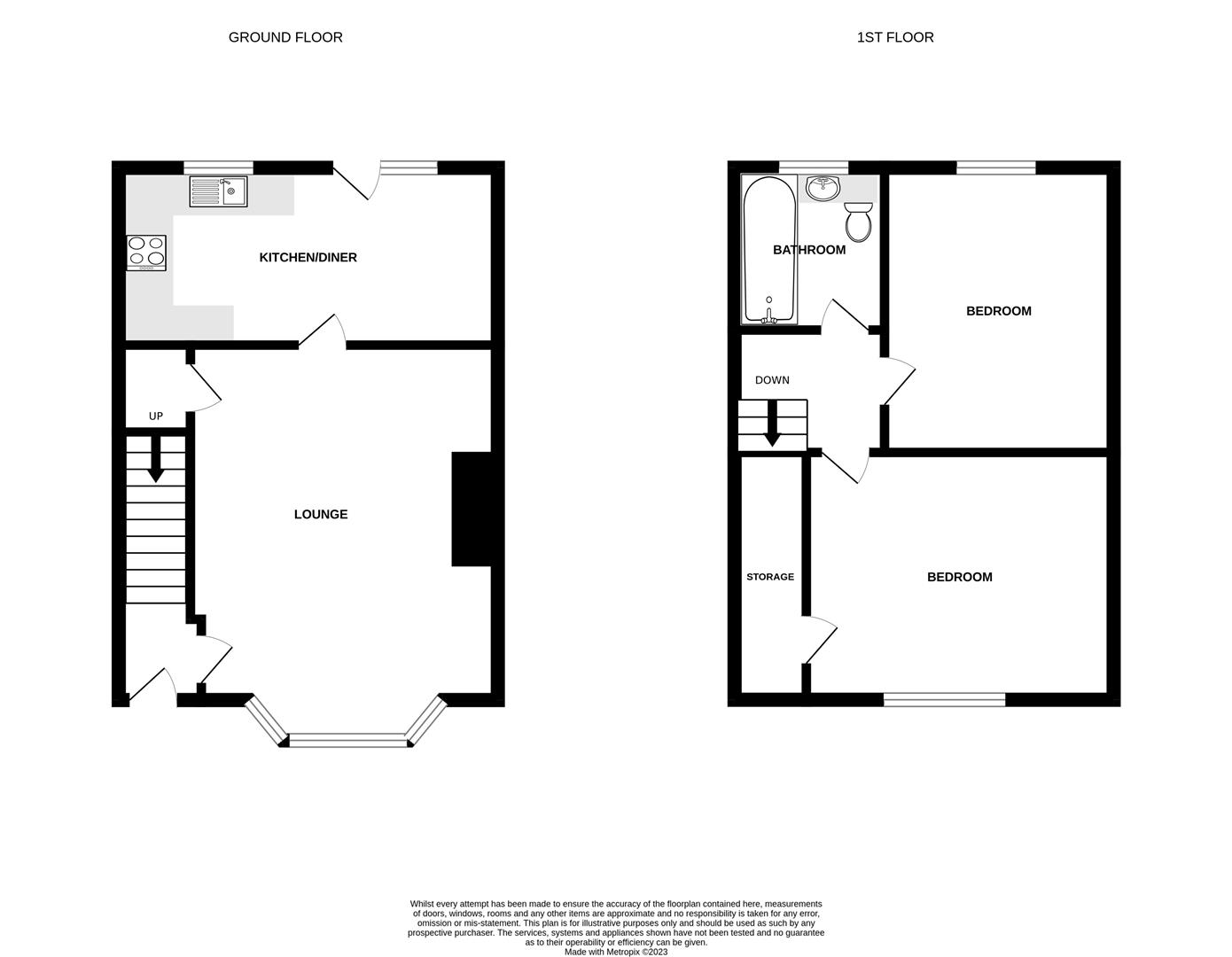 The Brambles, Keynsham, Bristol BS31, 2 bedroom terraced house for sale ...