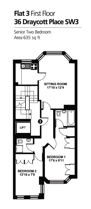 Draycott Place, London SW3, 1 bedroom flat to rent - 56844052 ...