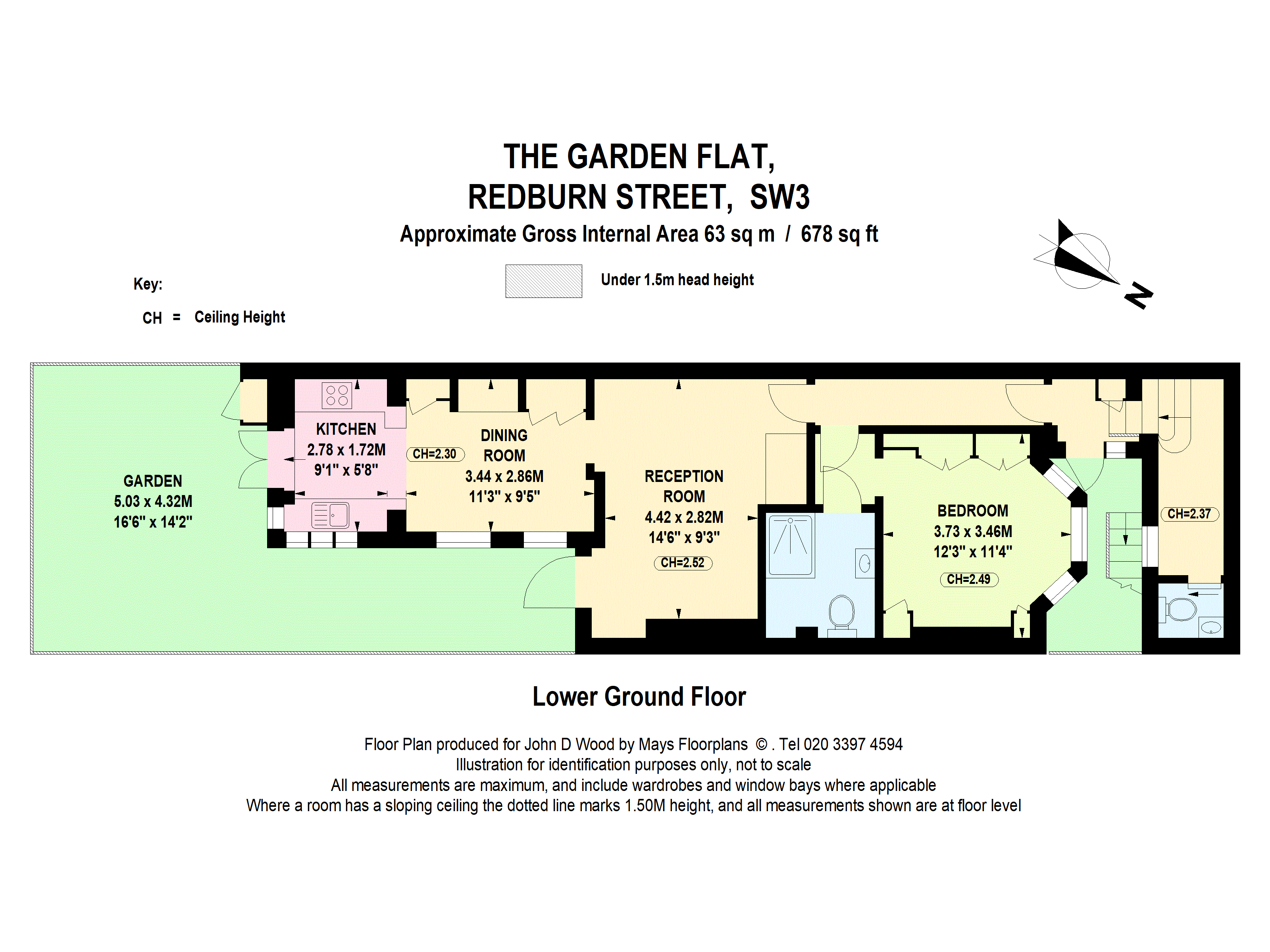 Redburn Street, Chelsea, London SW3, 1 bedroom flat for sale - 67102886 ...
