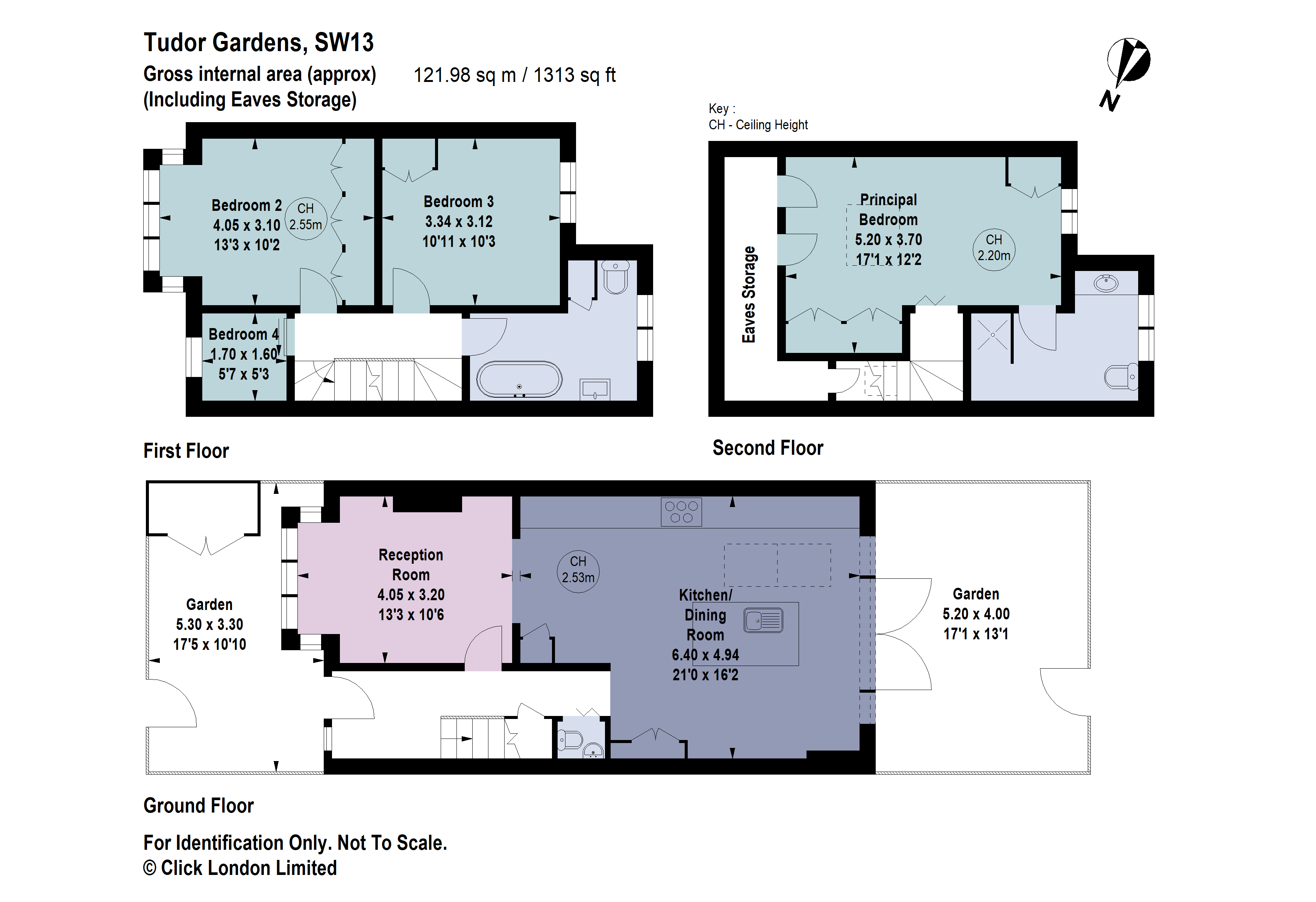 Tudor Gardens, Barnes, London SW13, 4 bedroom terraced house for sale ...
