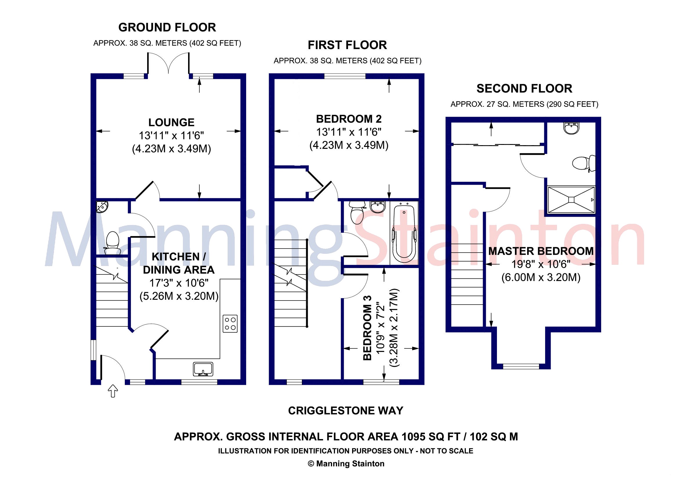 Free property report 14 Crigglestone Way, Crigglestone, Wakefield, WF4 ...