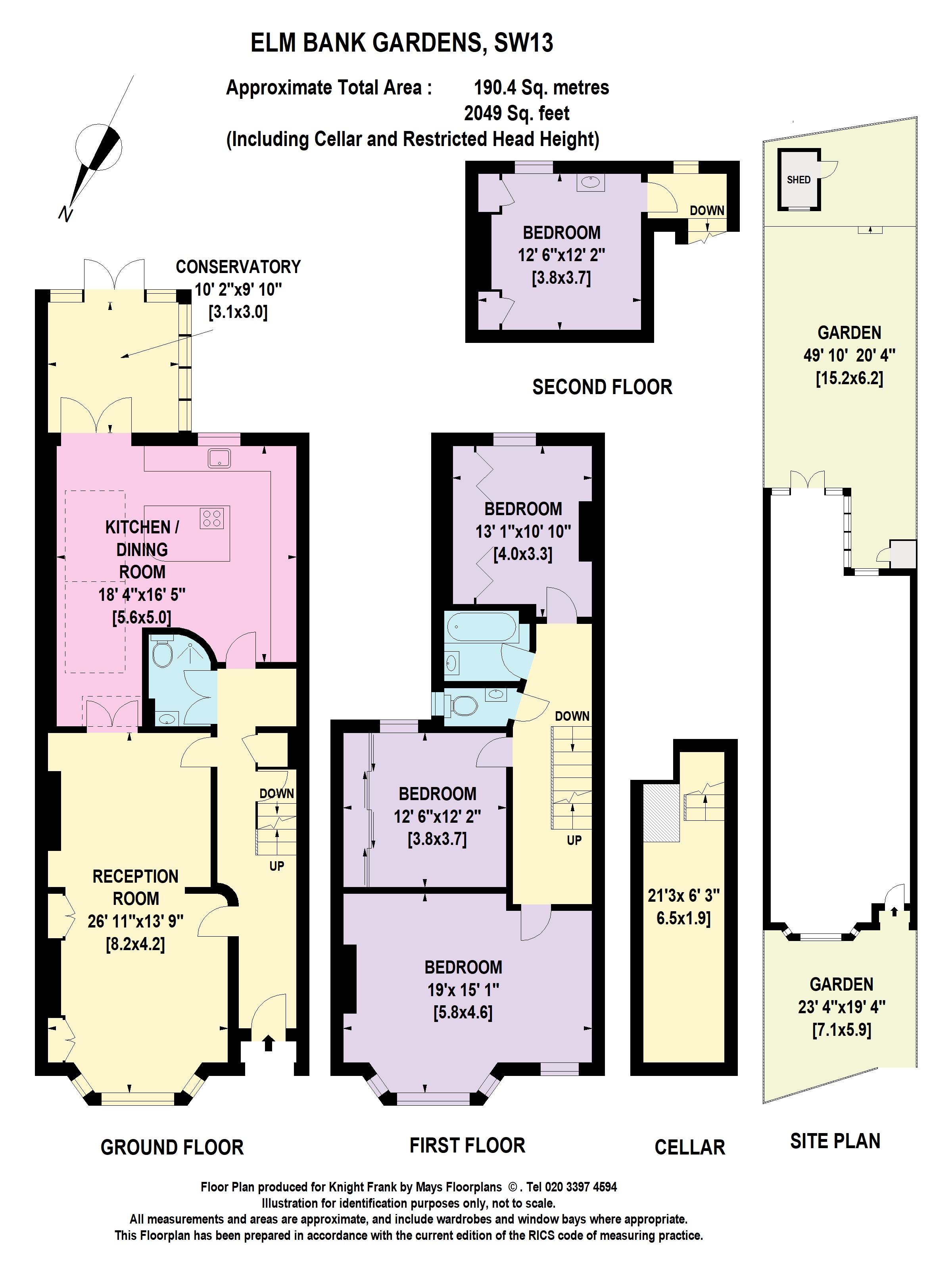Free property report 25, Elm Bank Gardens, London, SW13 0NU - Chimnie