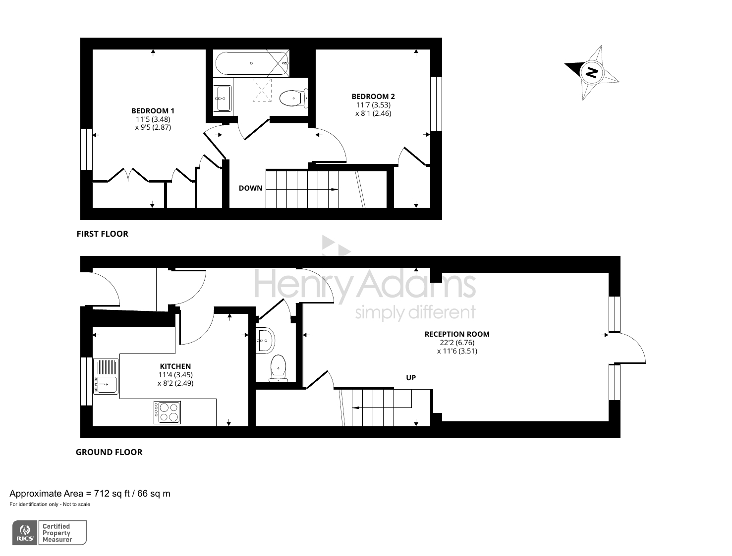 Orchard Street Chichester Po19 2 Bedroom Terraced House For Sale