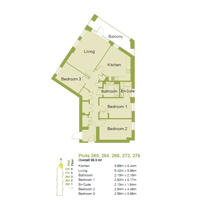Free property report Flat 7, Hartland House 119a, Loughborough Park ...