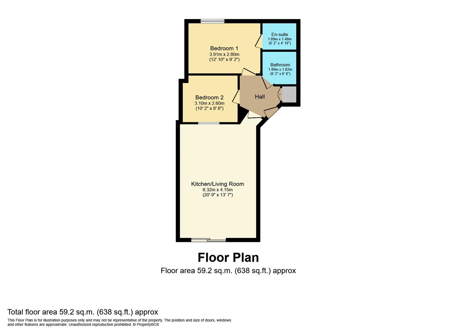Edinburgh Gate, Harlow CM20, 2 bedroom flat for sale - 61760142 ...