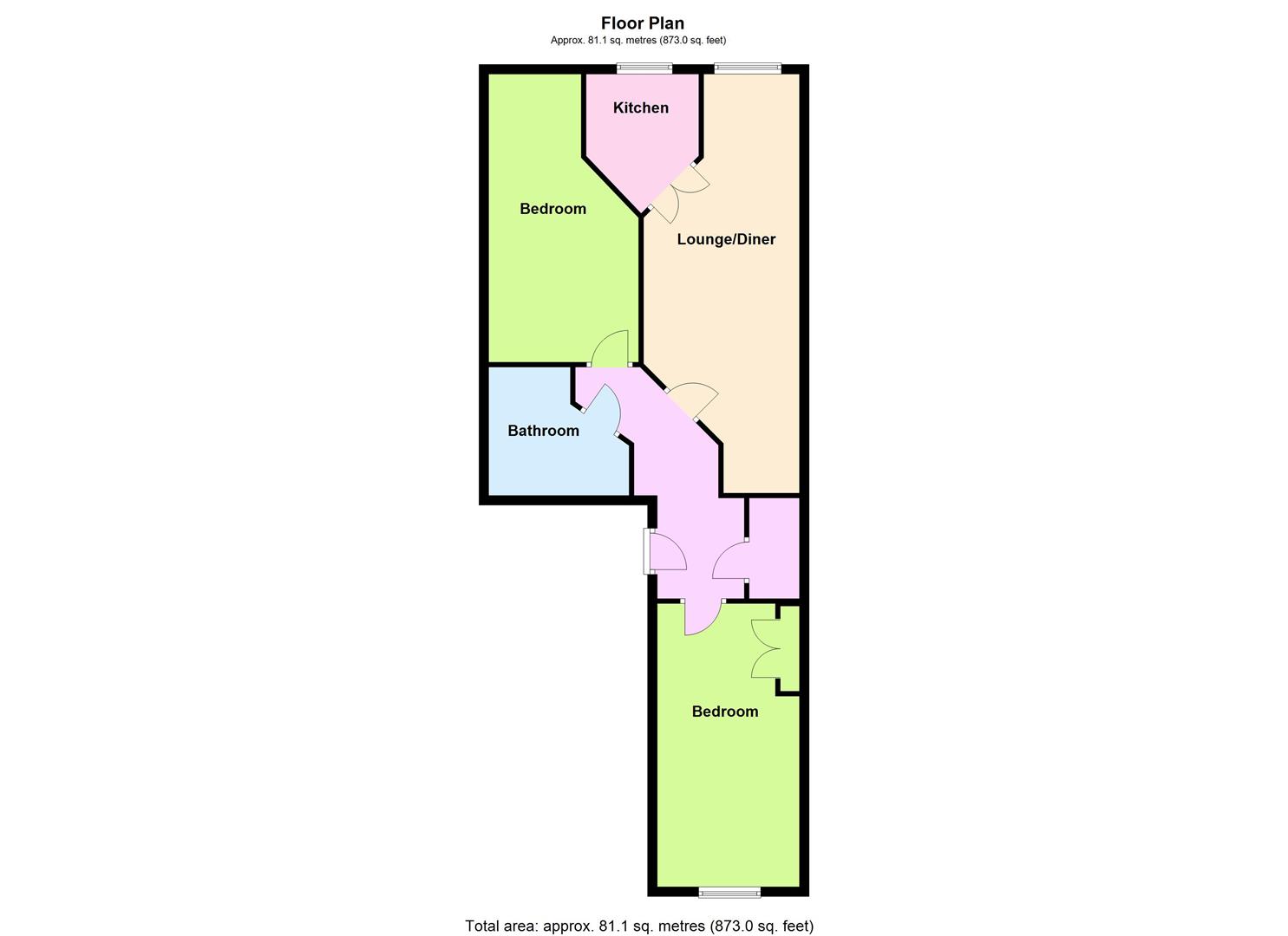 Union Place, Broadwater, Worthing BN11, 2 bedroom flat for sale ...
