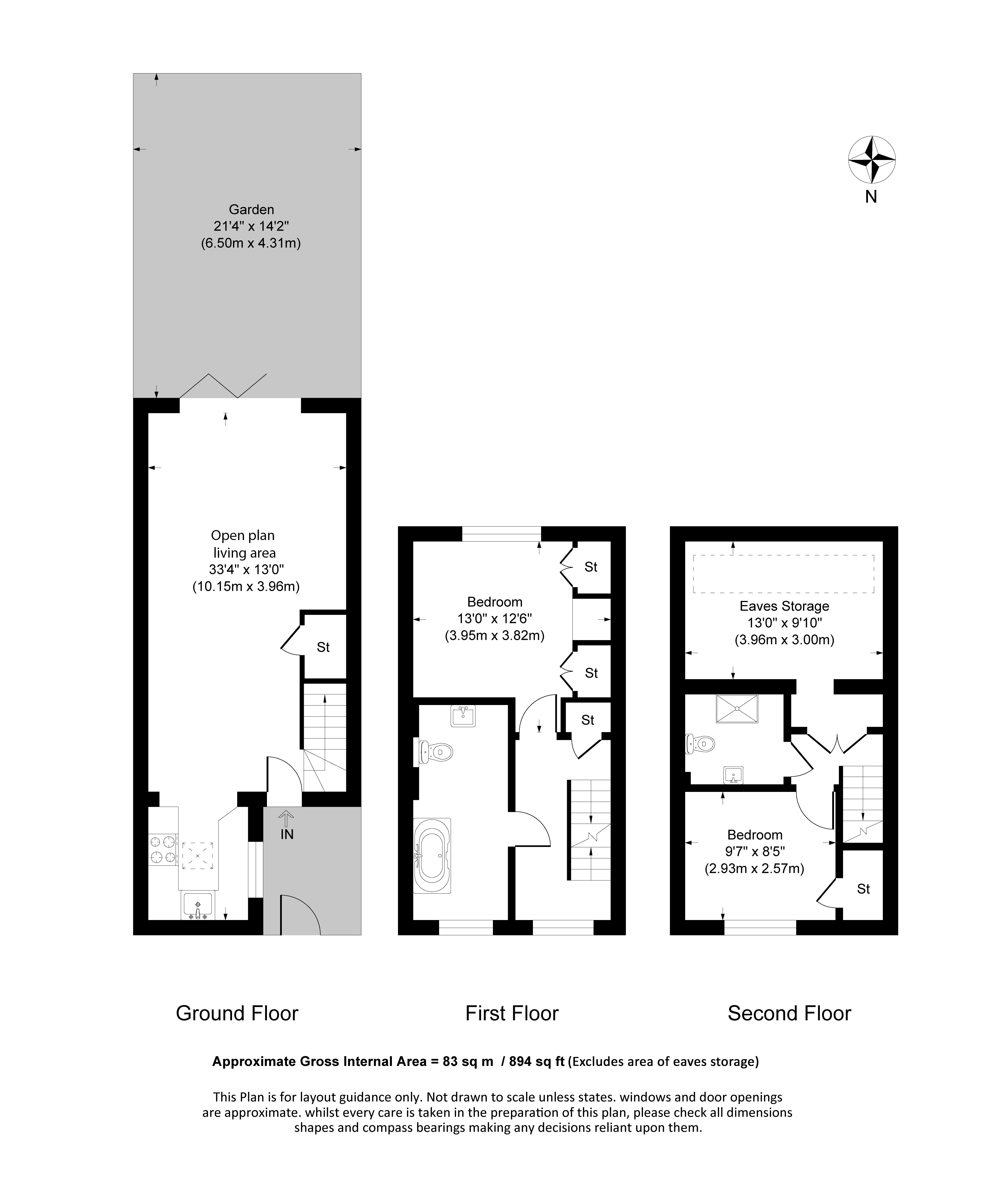 2 bed town house for sale in Sutton Square, Urswick Road, London E9 - Zoopla