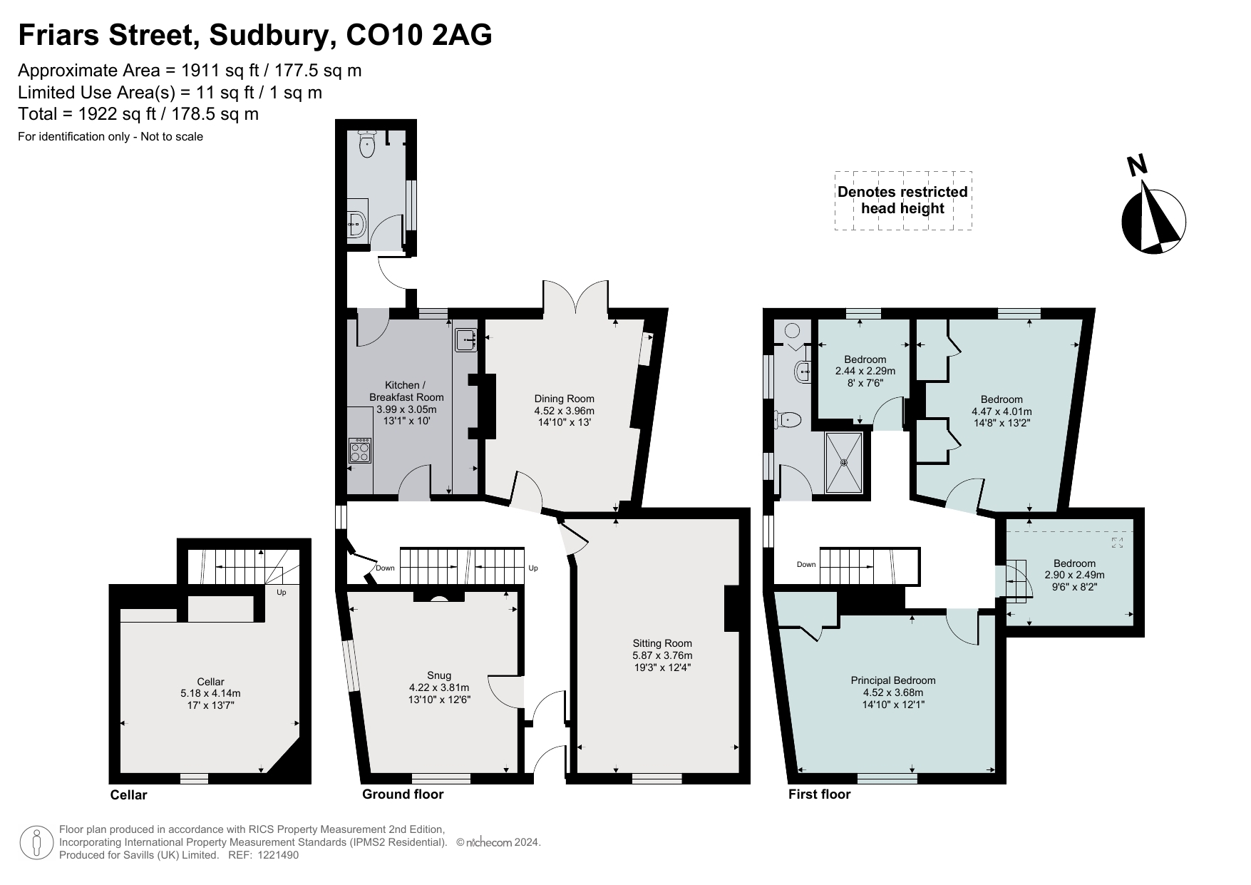 Friars Street, Sudbury, Suffolk CO10, 4 bedroom semi-detached house for ...
