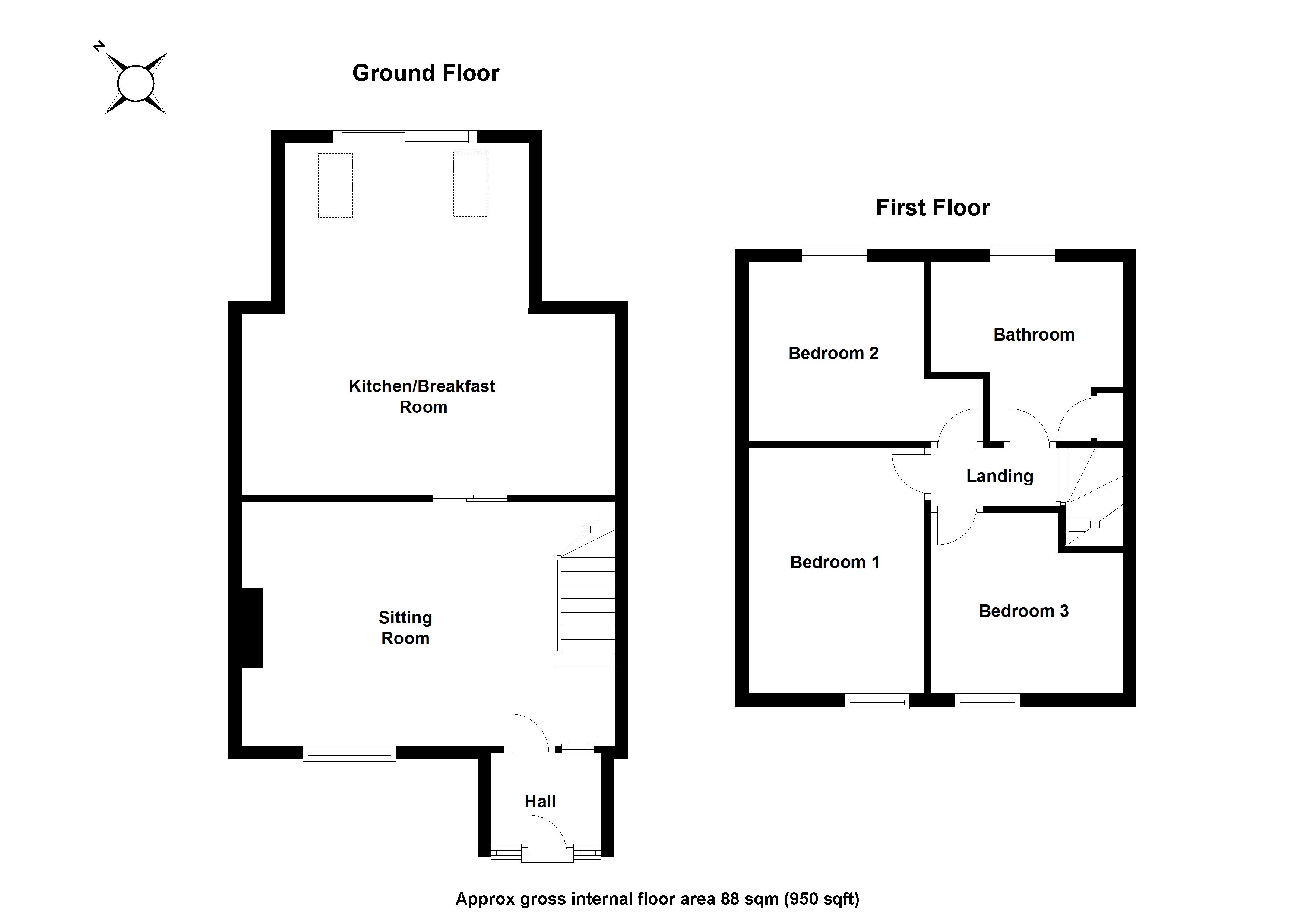3 bed semi-detached house for sale in The Row, Hadstock, Cambridge CB21 ...