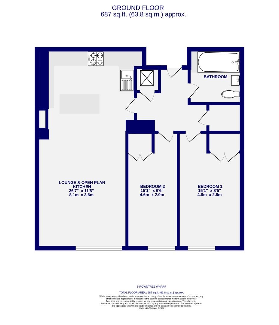 Rowntree Wharf, Navigation Road, York YO1, 2 bedroom flat for sale ...