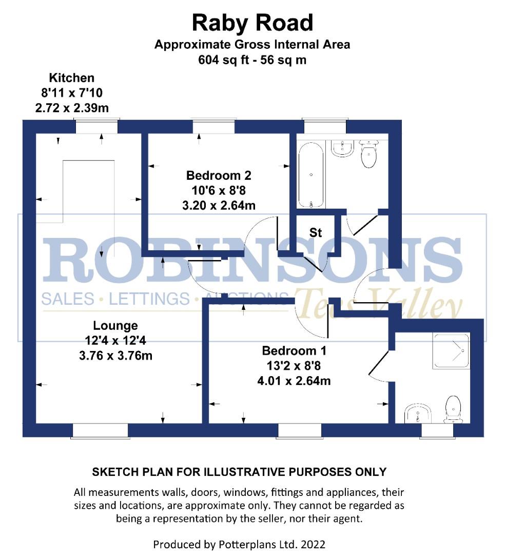Raby Road, Headway, Hartlepool TS24, 2 bedroom flat for sale - 61781026 ...