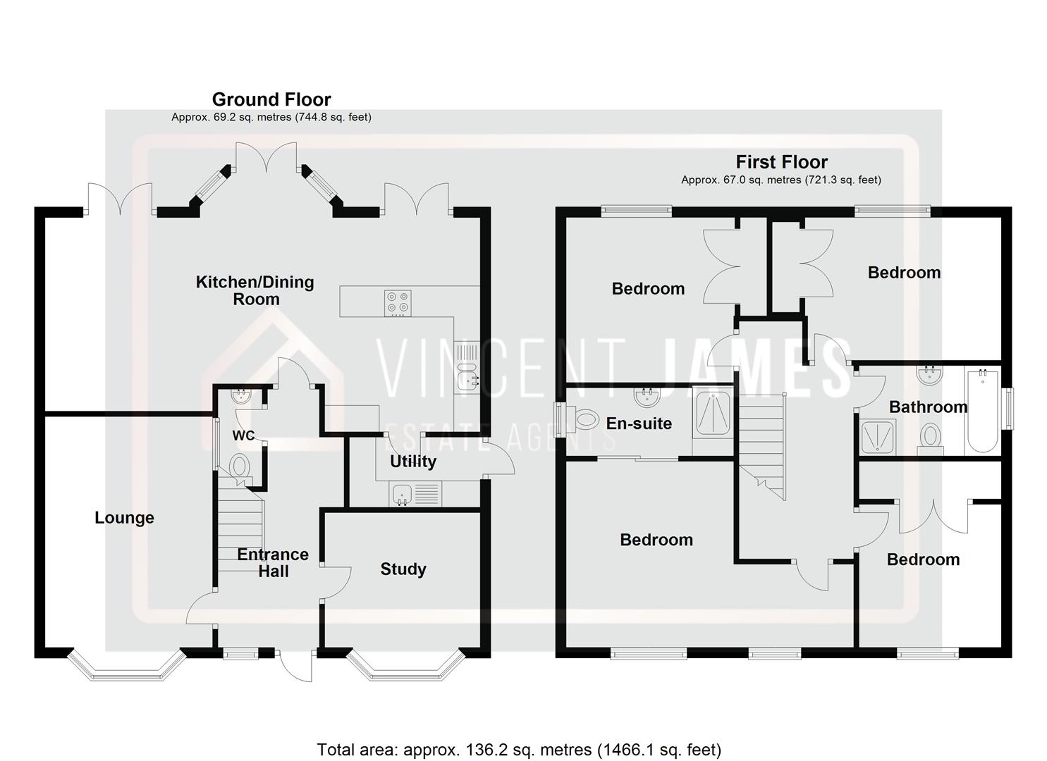 Lock View, Broken Cross, Rudheath, Northwich CW9, 4 bedroom detached ...