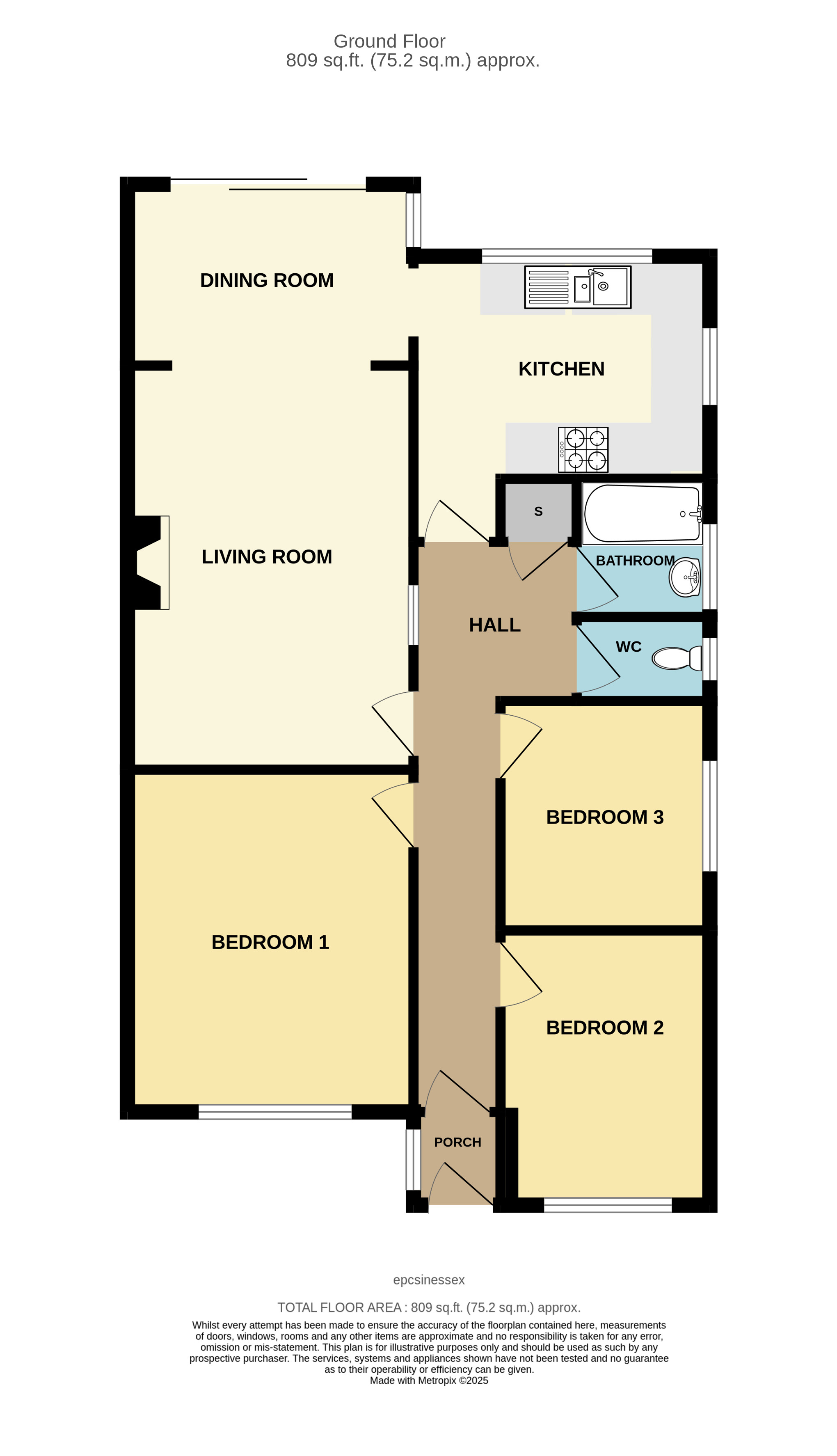 Westbourne Drive, Brentwood, Essex CM14, 3 bedroom bungalow for sale ...