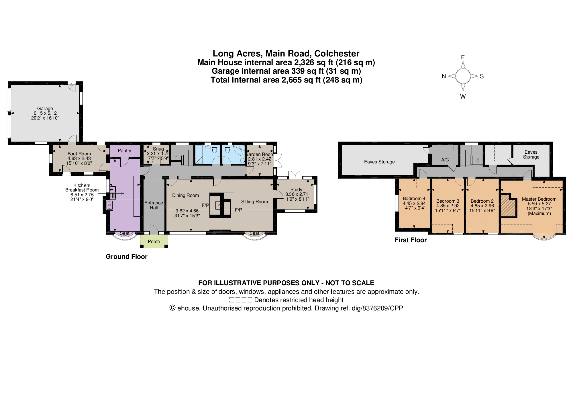 4 bed detached house for sale in Main Road, Wormingford, Colchester CO6 ...