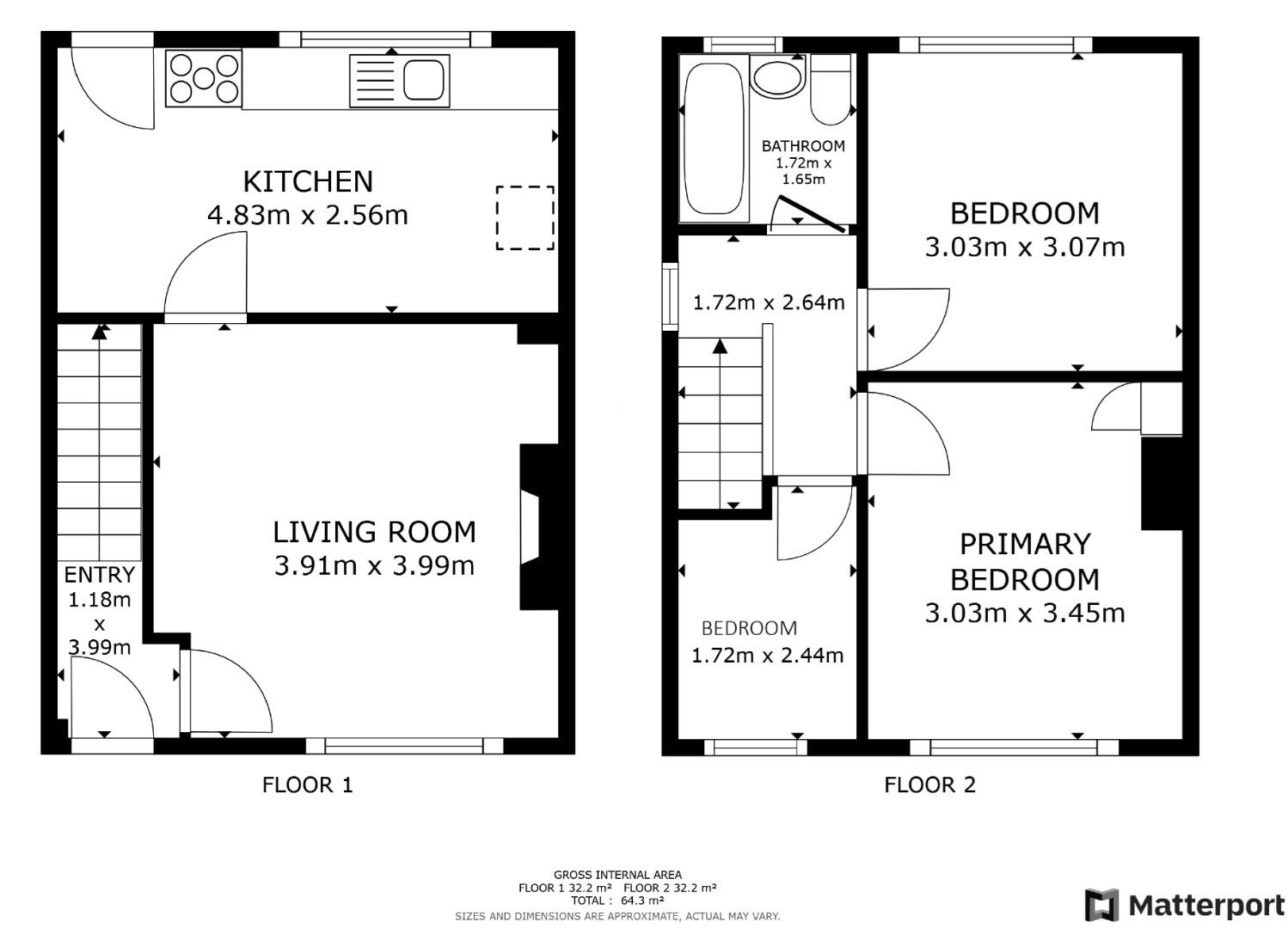Westfield Oval, Yeadon, Leeds LS19, 3 bedroom end terrace house for ...