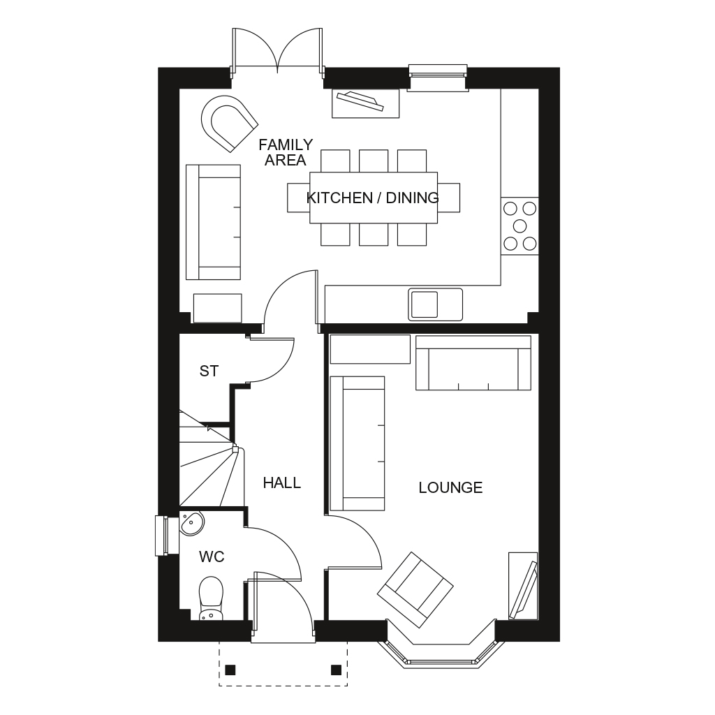"Bayswater" at Guelder Rose, Dunmow CM6, 4 bedroom detached house for ...