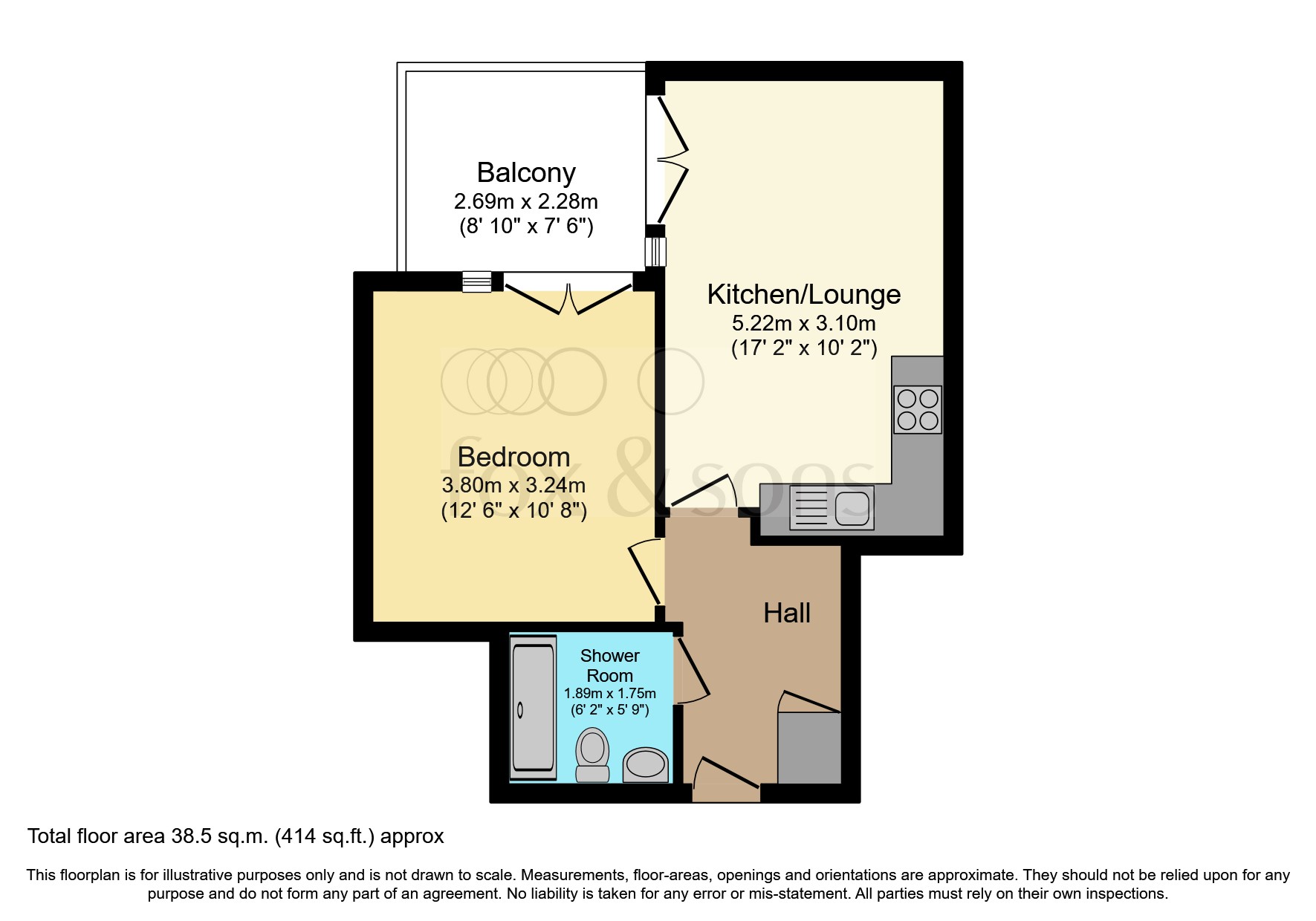 Golden Gate Way, Eastbourne BN23, 1 bedroom flat for sale - 63906247 ...