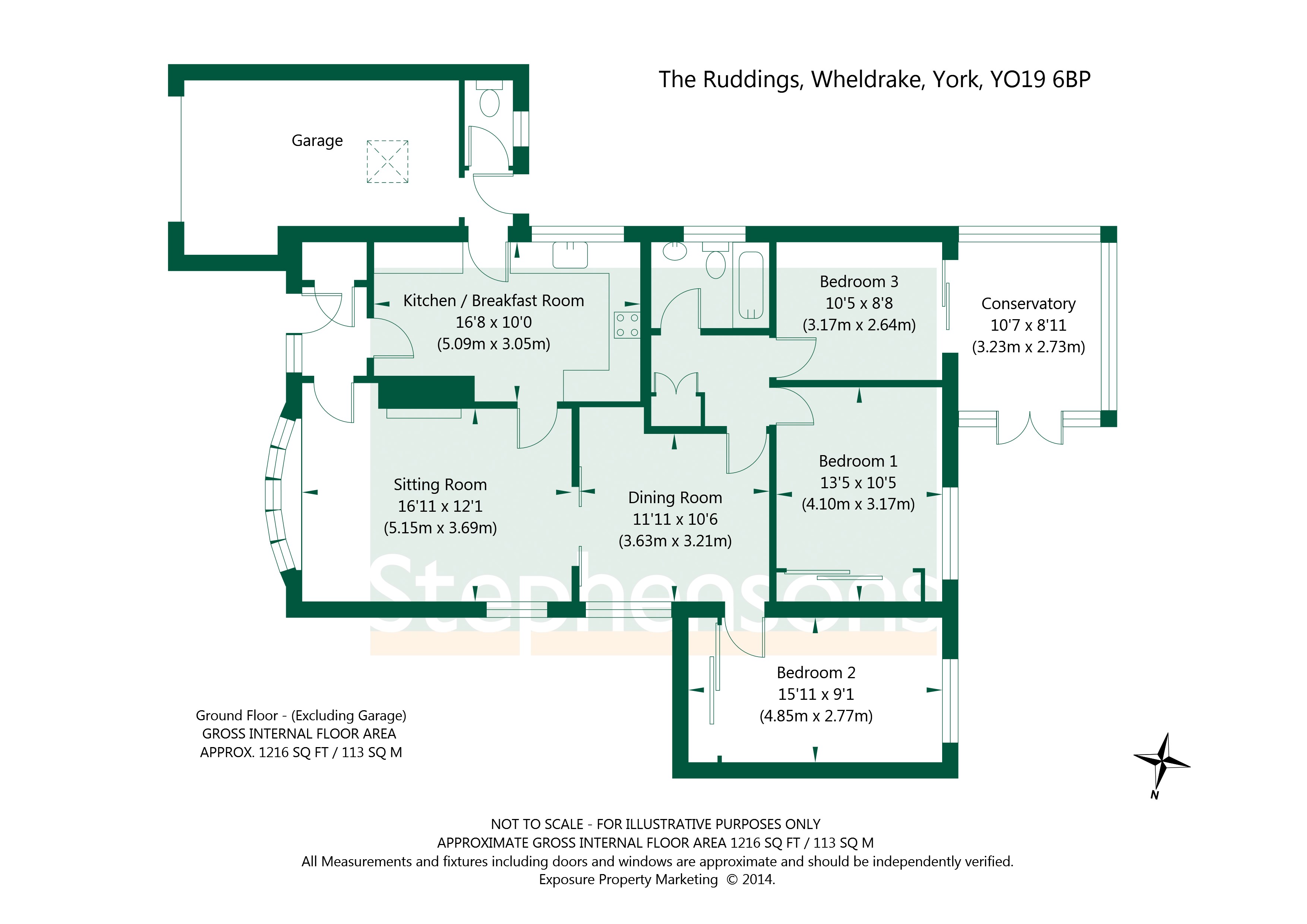 Free property report 34, The Ruddings, Wheldrake, York, YO19 6BP - Chimnie