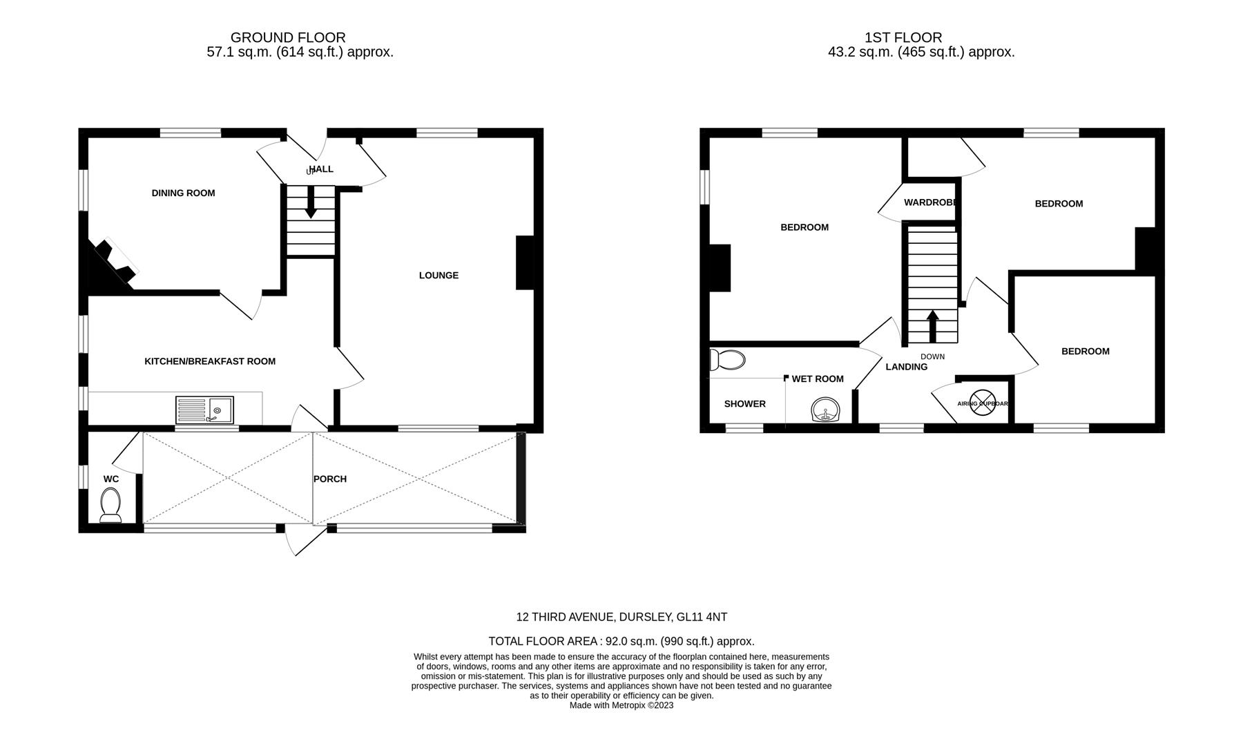 Third Avenue, Woodmancote, Dursley GL11, 3 bedroom semi-detached house ...