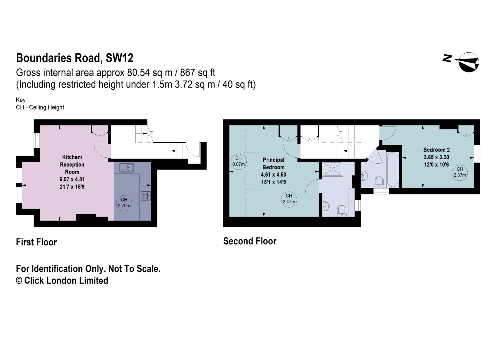 Boundaries Road, London SW12, 2 bedroom flat for sale - 66647054 ...