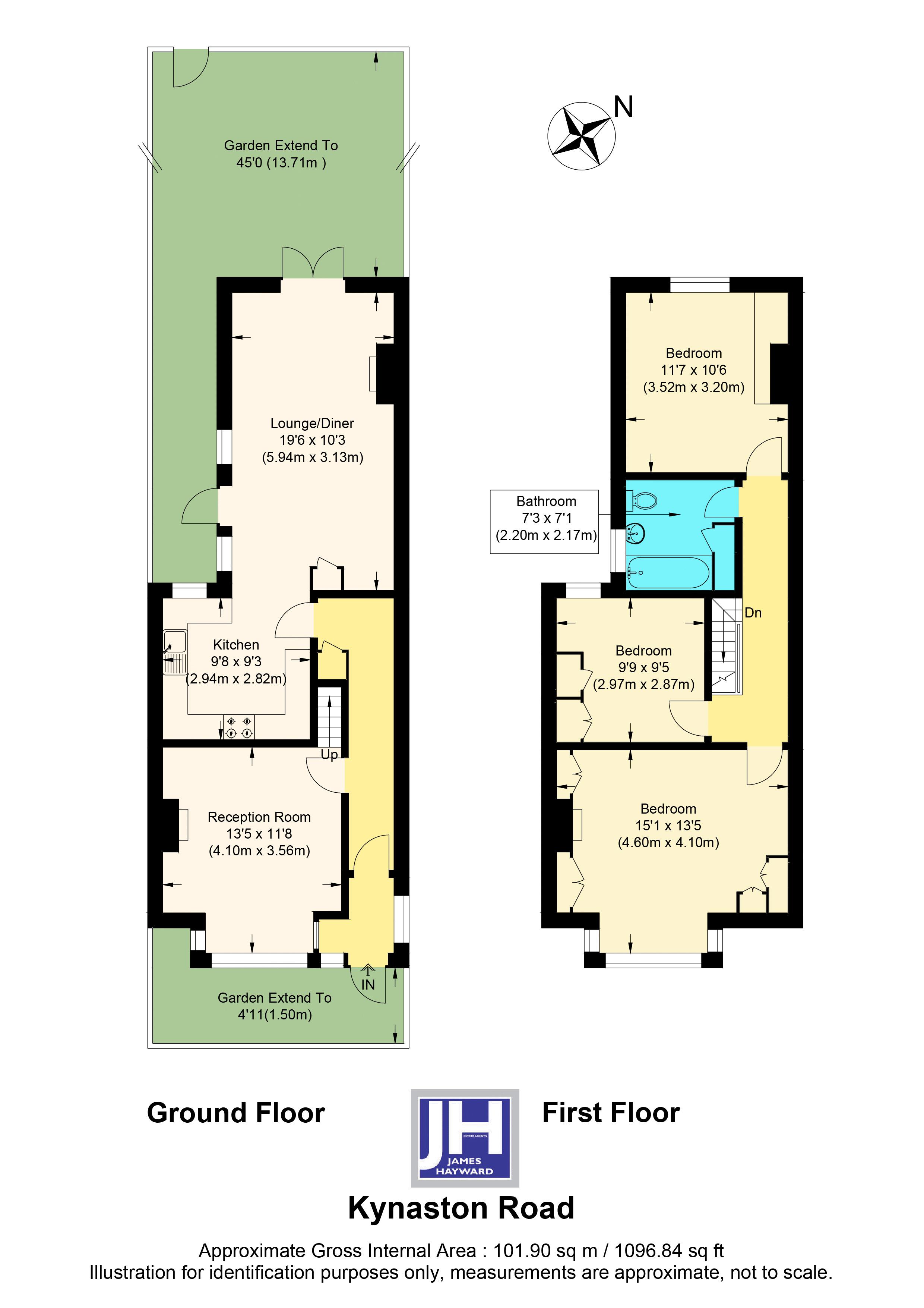 Free property report 16, Kynaston Road, Enfield, EN2 0DB - Chimnie