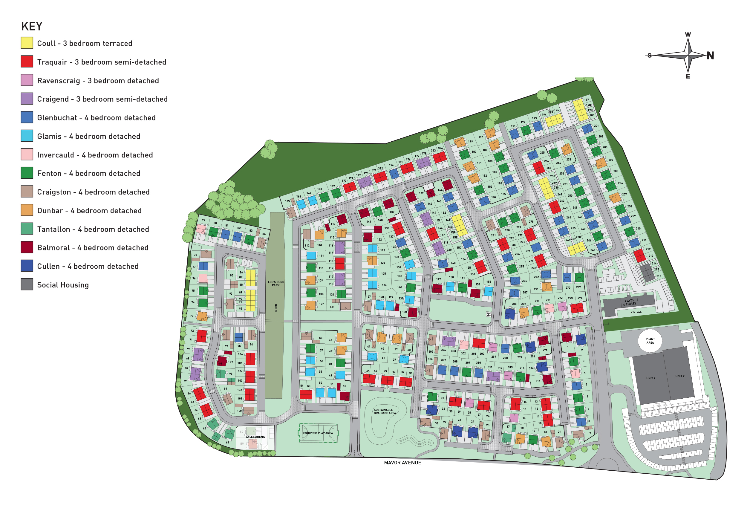 "Traquair" at Griffon Crescent, East Kilbride, Glasgow G74, 3 bedroom ...