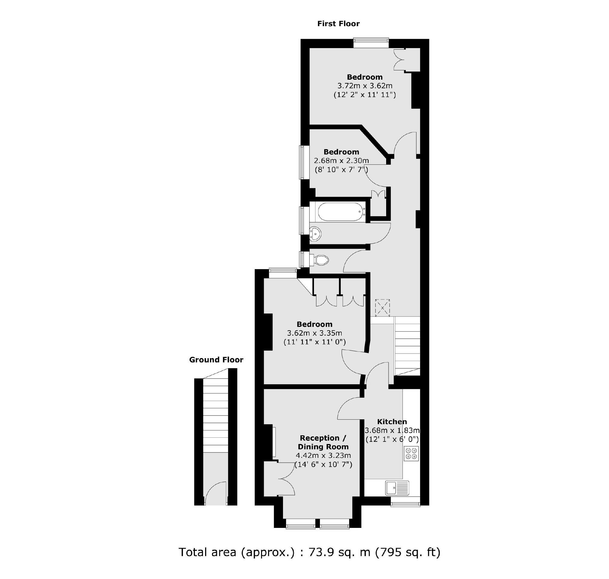 Rudloe Road, London SW12, 3 bedroom maisonette for sale - 66652238 ...