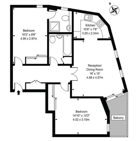 Basin Approach, London E14, 2 bedroom flat for sale - 69493867 ...