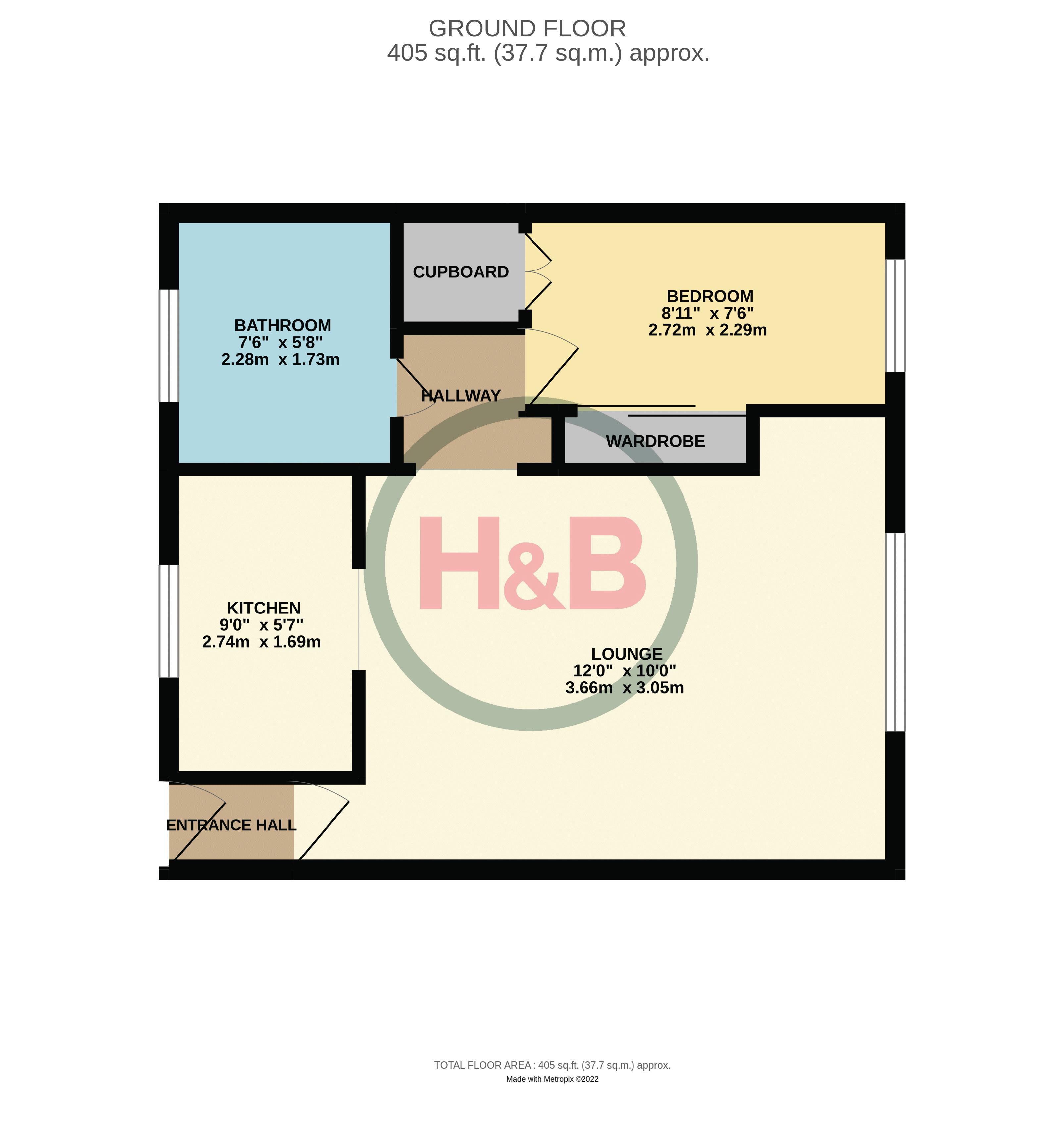 Jerounds, Harlow CM19, 1 bedroom flat for sale - 63397902 | PrimeLocation