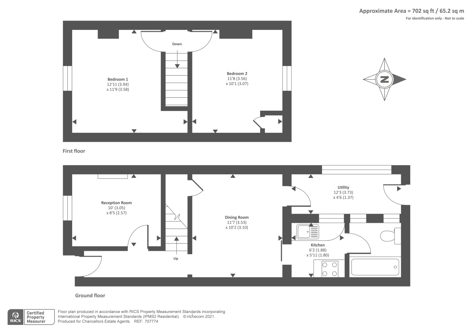 Reading, Berkshire RG1, 2 bedroom terraced house for sale - 64012753 ...